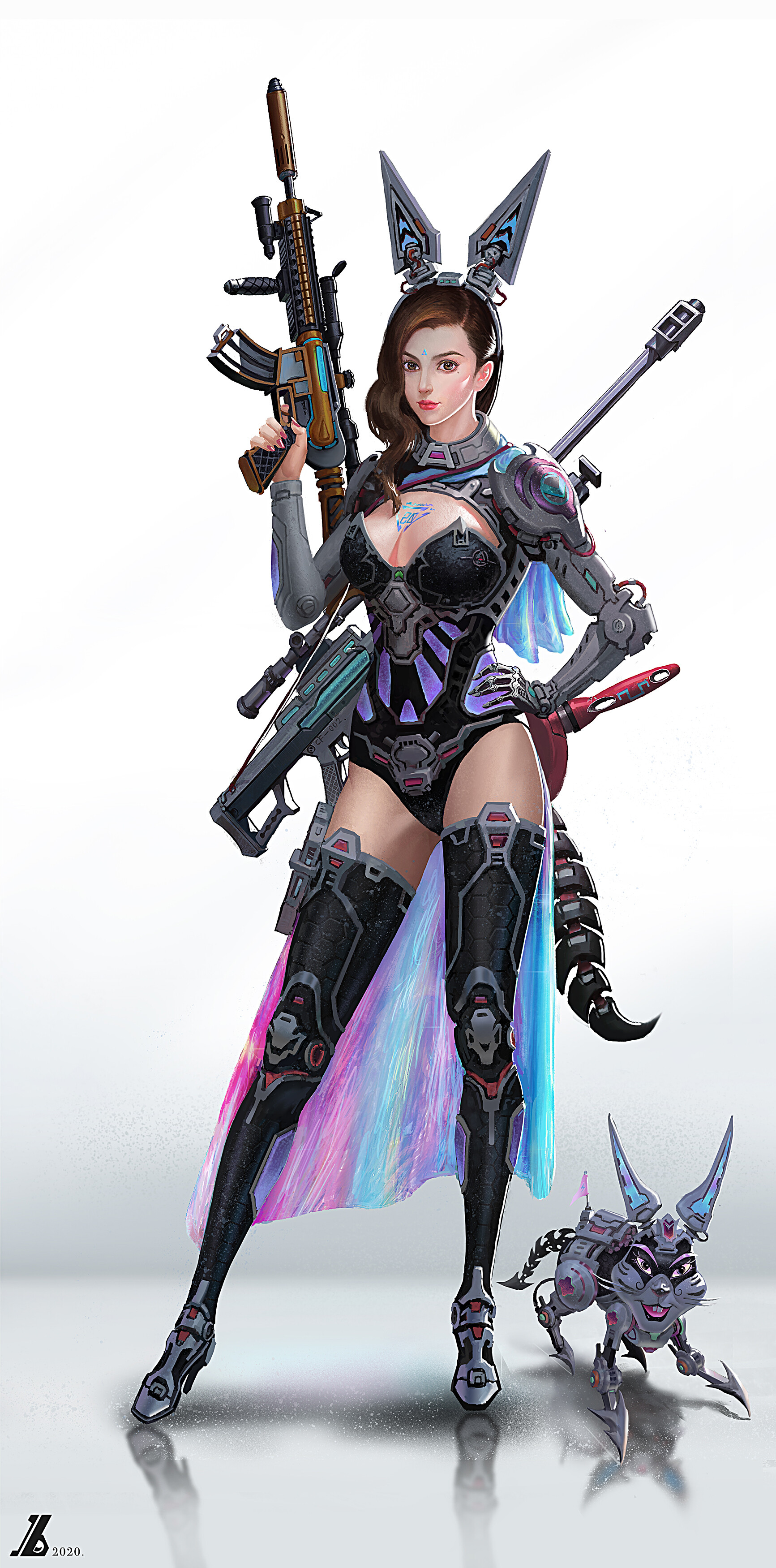 ArtStation - 2020年-女枪手