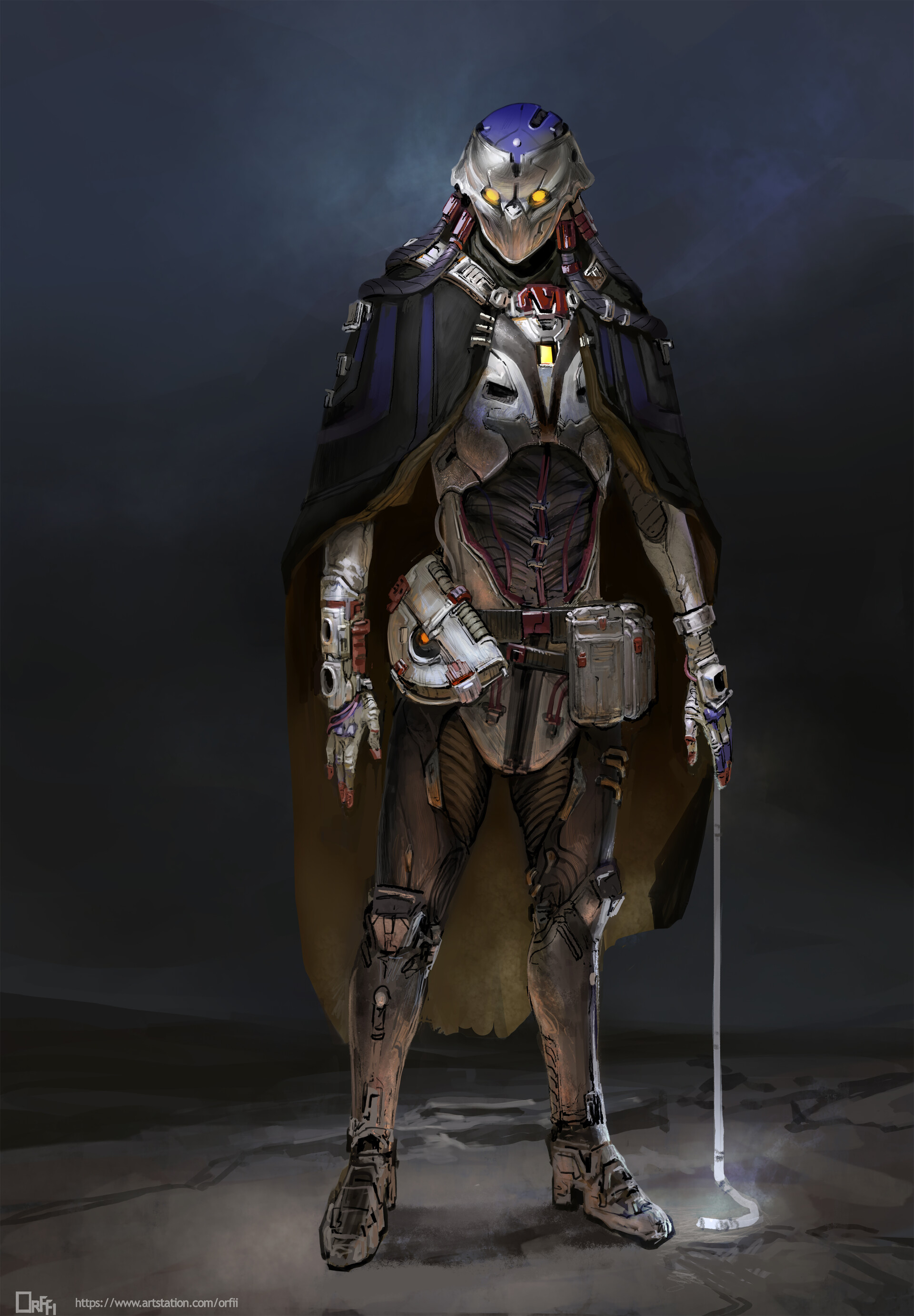 ArtStation - Armor for the space elves i made before that