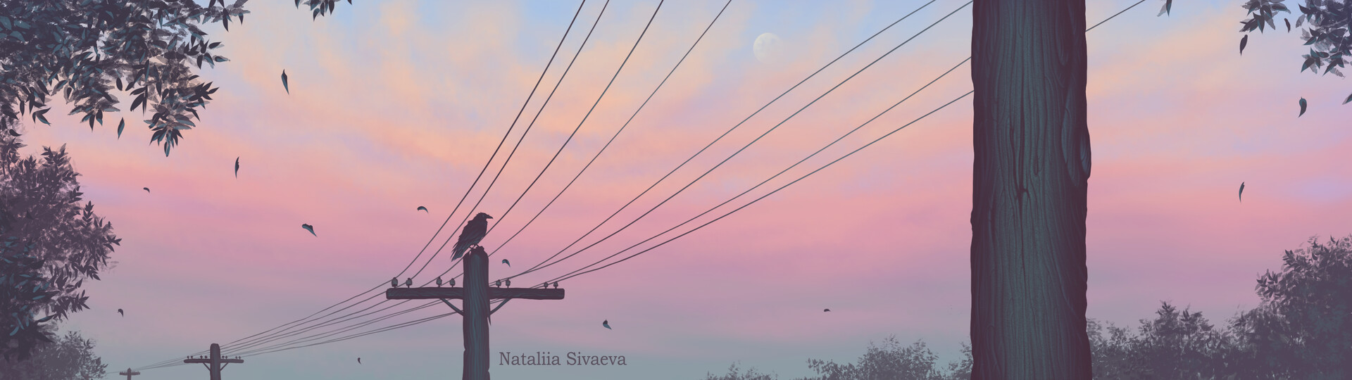 ArtStation - Roadside view