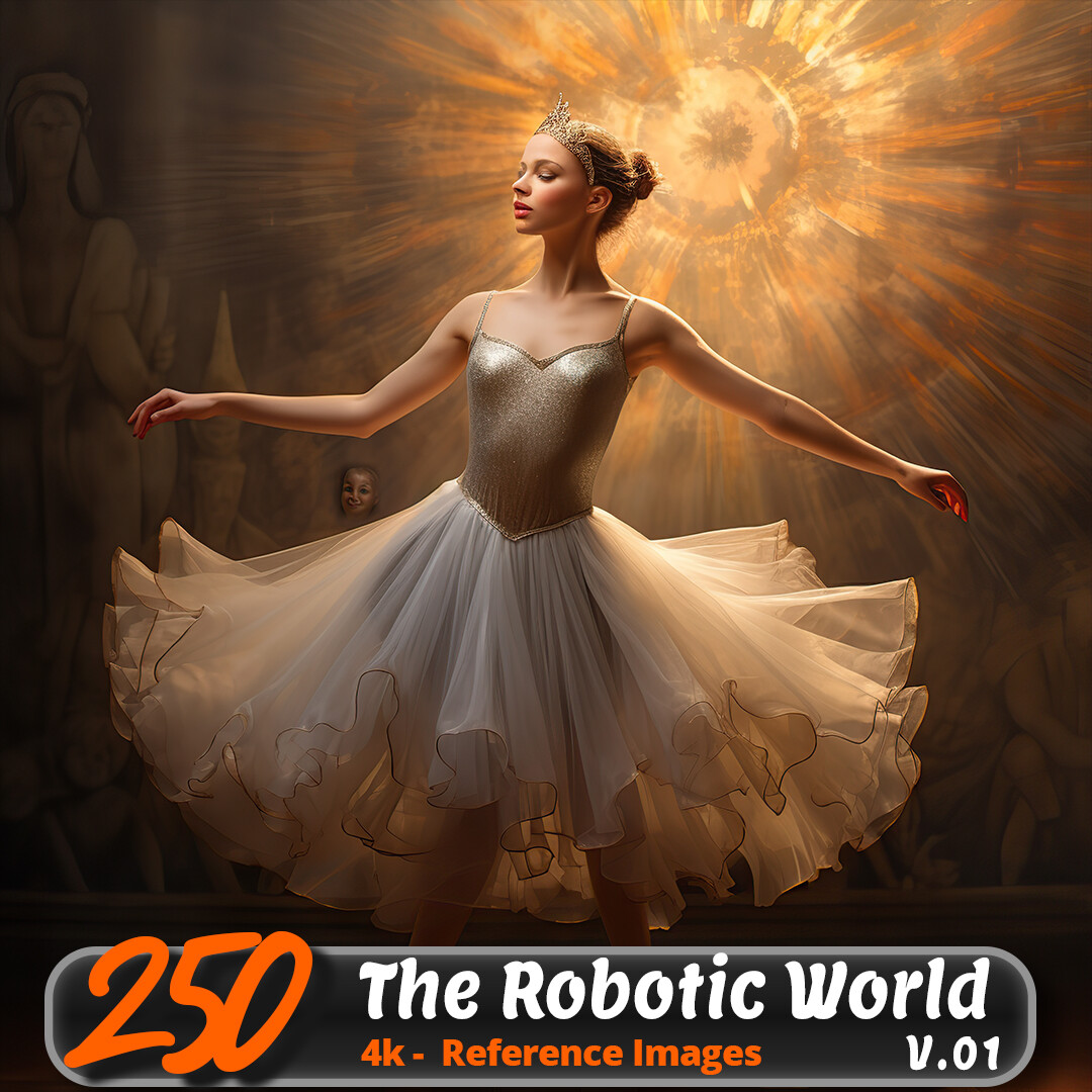 ArtStation - BALLERINA GIRL VOL.01/ 4K/ Reference Image