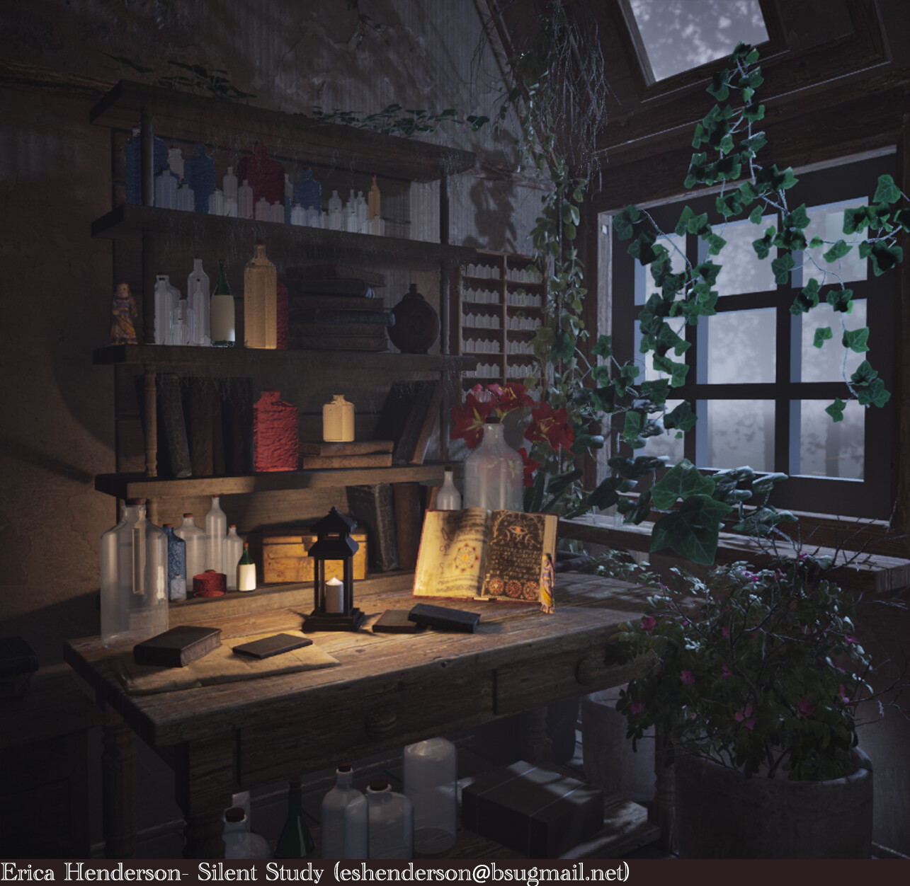 ArtStation - Silent Study