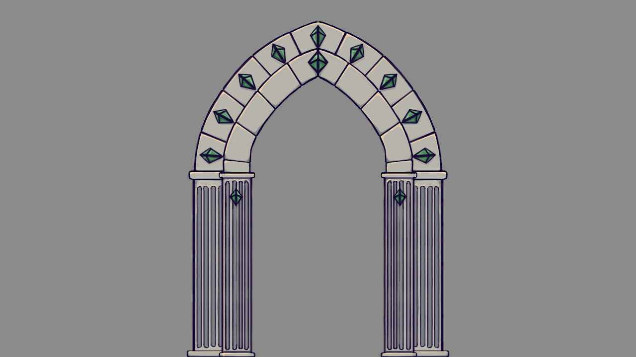 ArtStation - Castle Arches