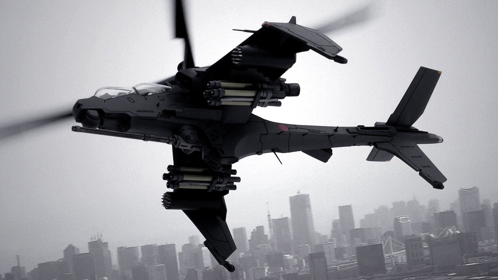 ArtStation Advanced Attack Helicopter AH-88 HellHound, 45% OFF