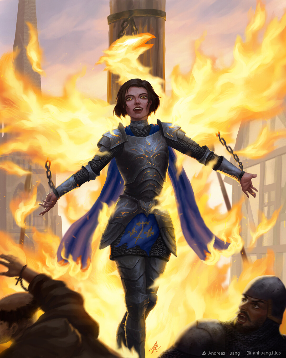 Andreas Huang - Joan of Arc "Phoenix Rising"