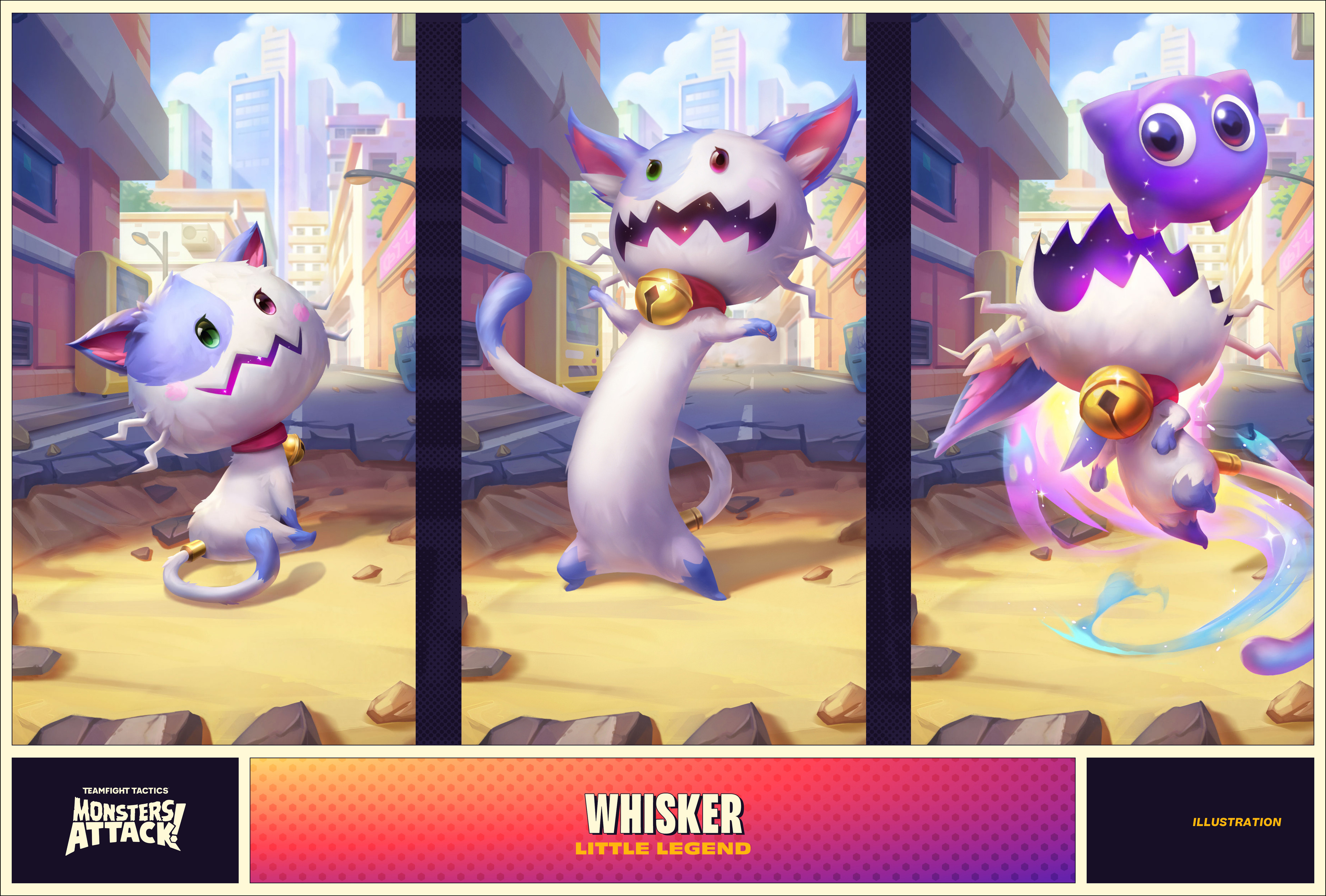 Kudos Productions - Teamfight Tactics | Set8 Monsters Attack | Whisker