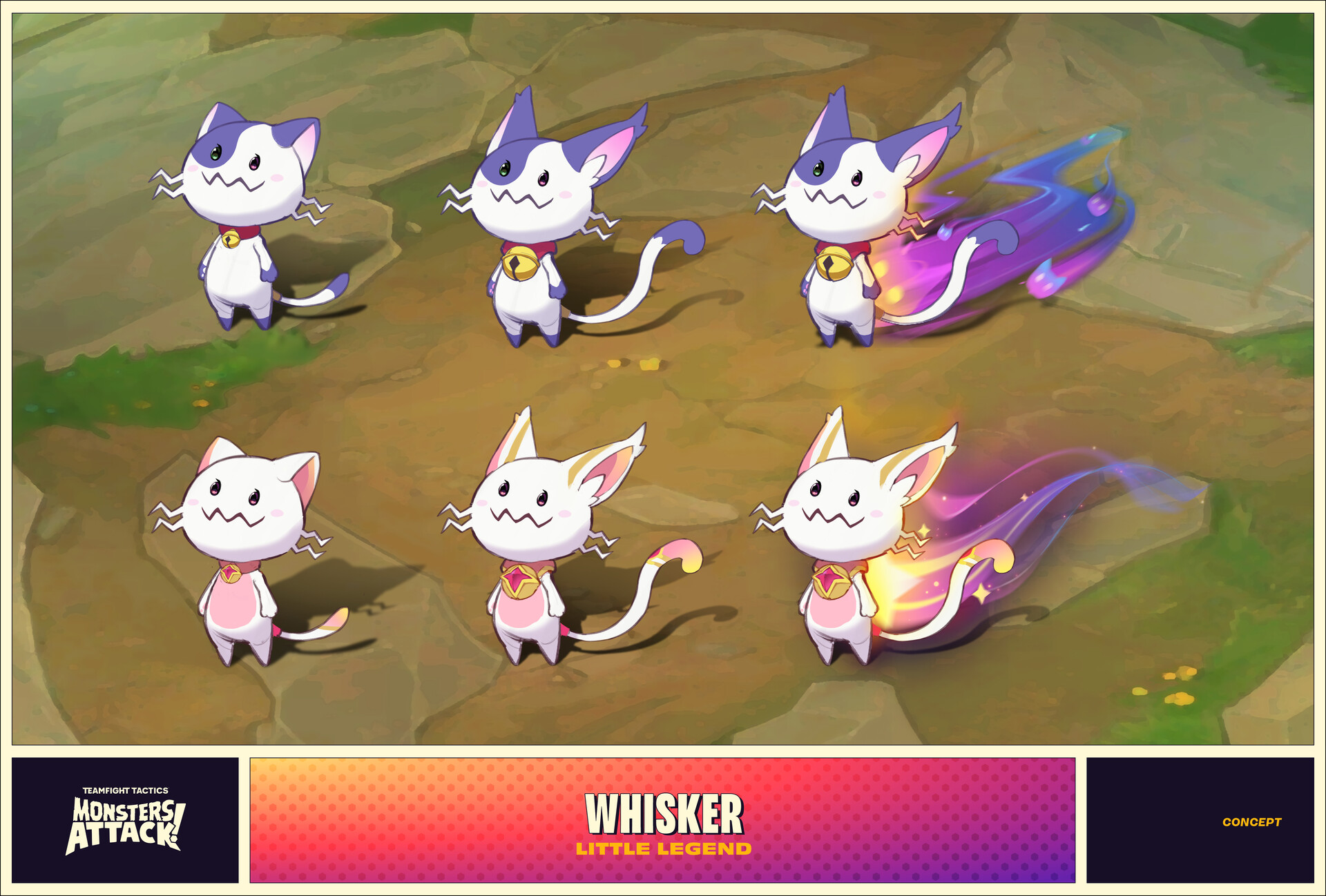 Kudos Productions - Teamfight Tactics | Set8 Monsters Attack | Whisker