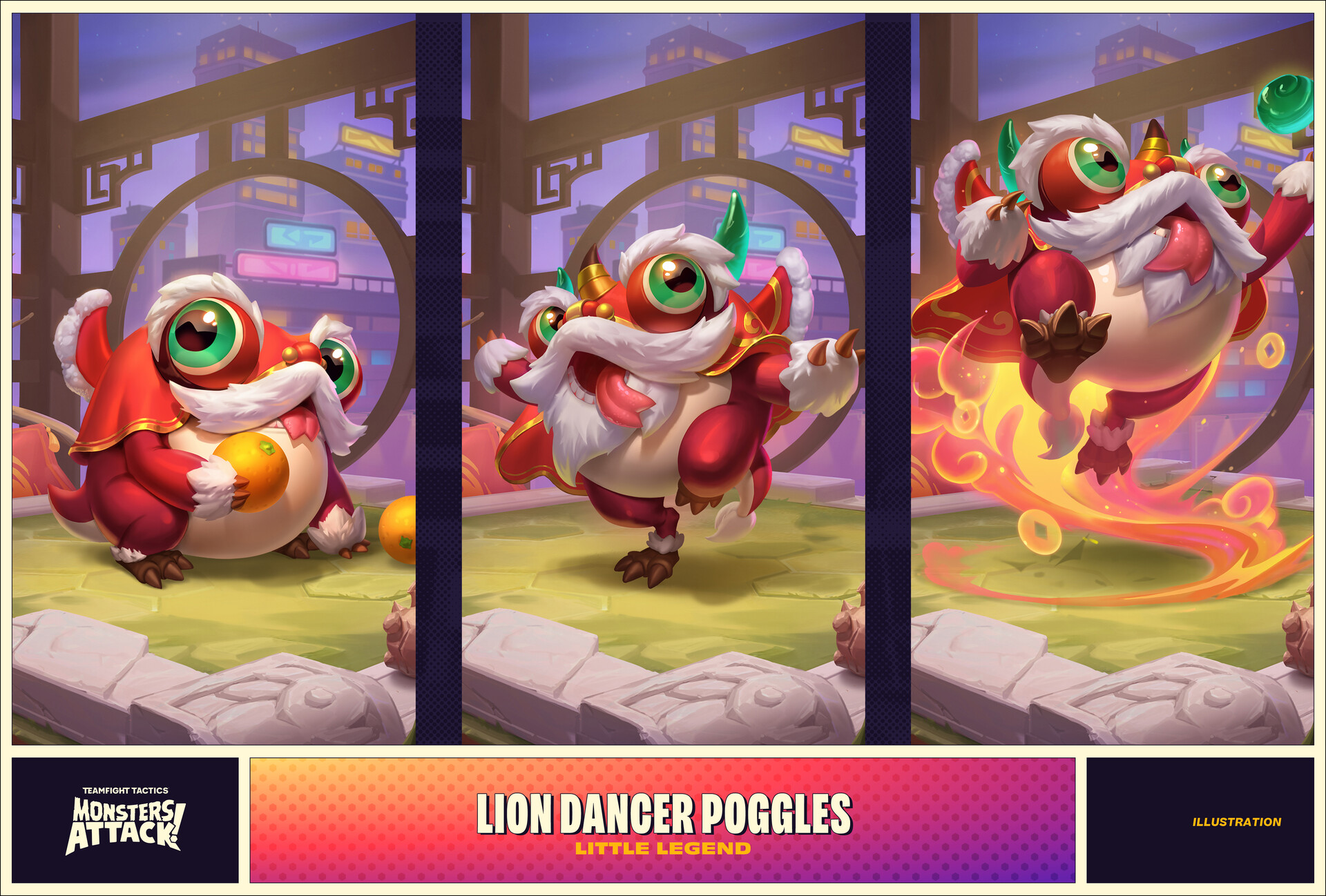 Kudos Productions - Teamfight Tactics | Set8 Monsters Attack | Lion ...