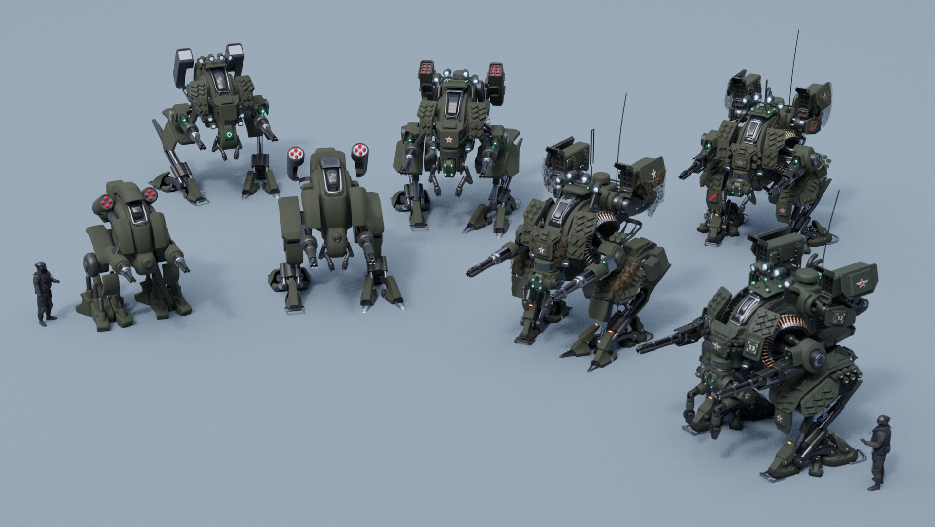 Timur [3Dpesec] Khamidullin - Recon Mech