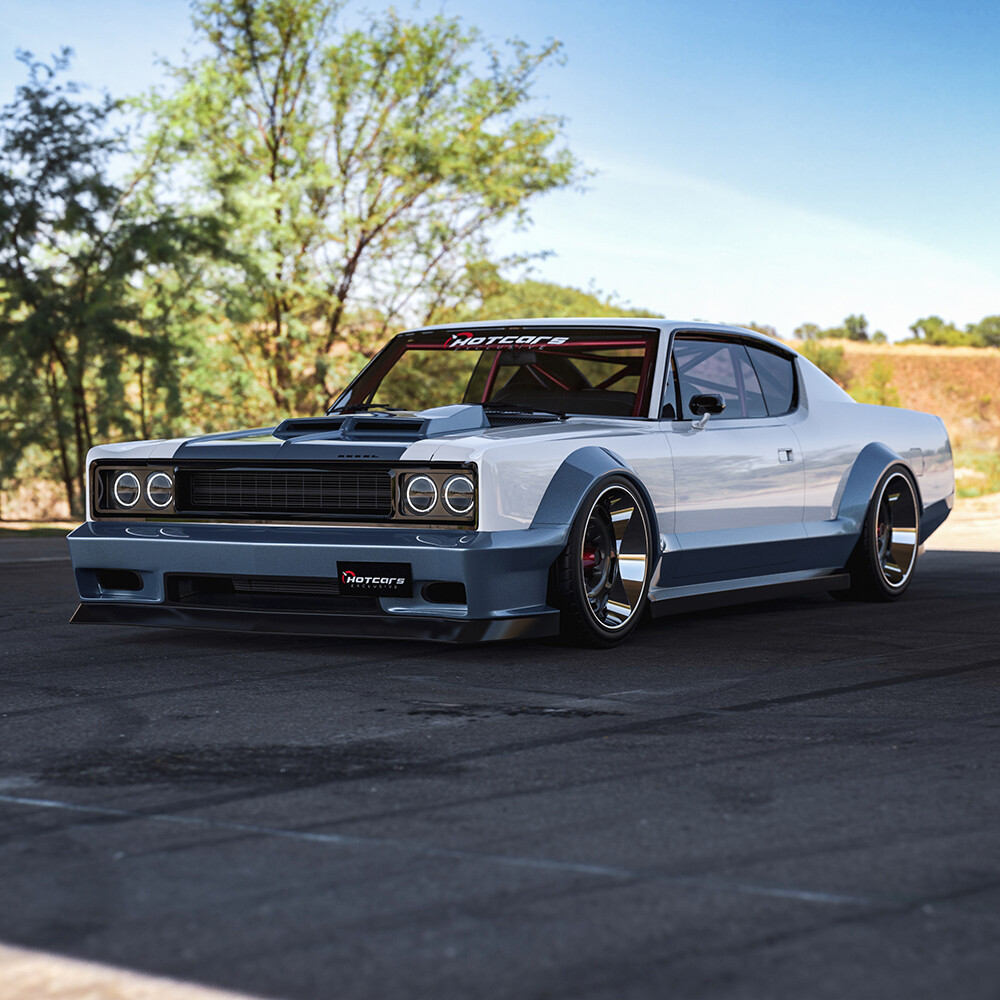 ArtStation - 1970 AMC Rebel Machine Restomod