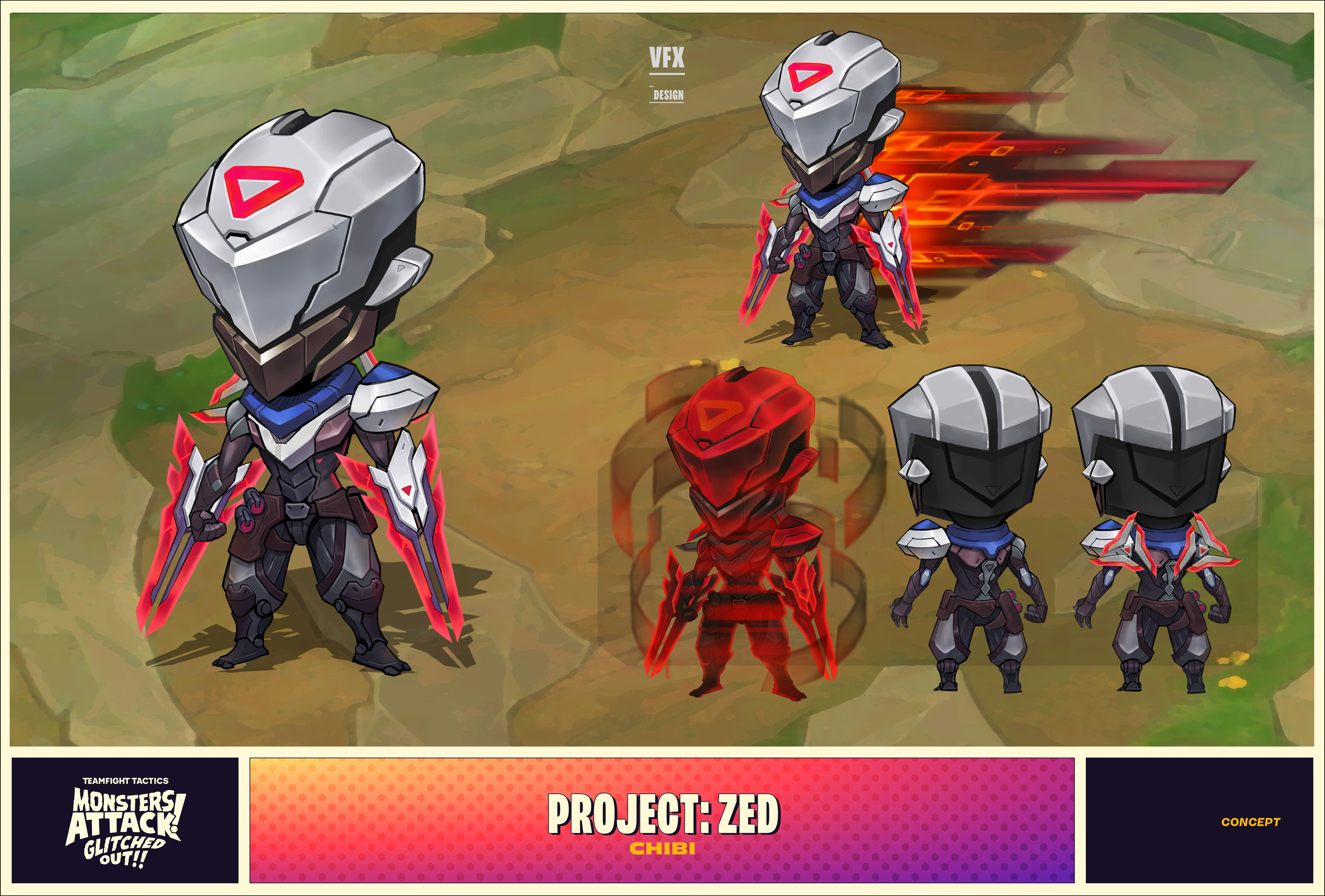 Kudos Productions - Teamfight Tactics | Set8.5 Monsters Attack: Glitched Out | Chibi PROJECT ...