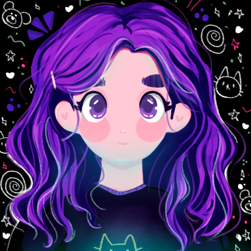 ArtStation - Cyber Girl ･ᴗ･