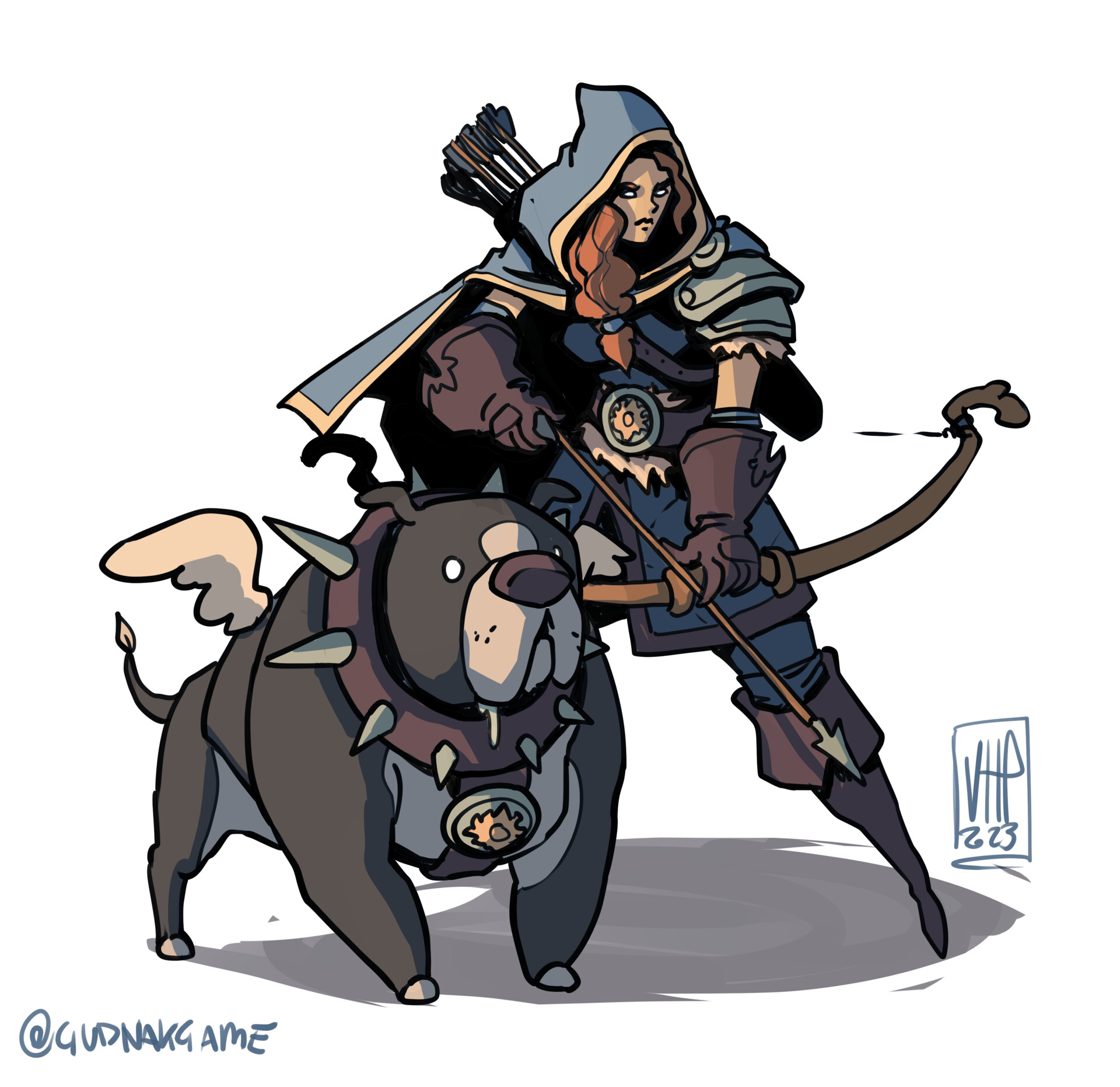 ArtStation - Refractory Hunter Alt - GUDNAK Game