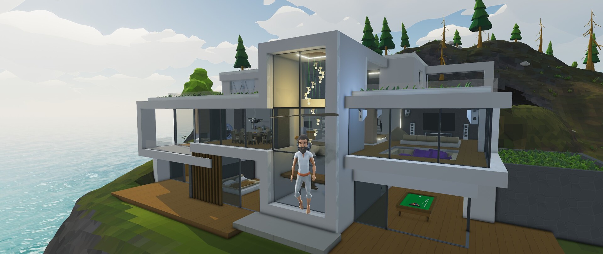 ArtStation - Nettleton Hill Modern House