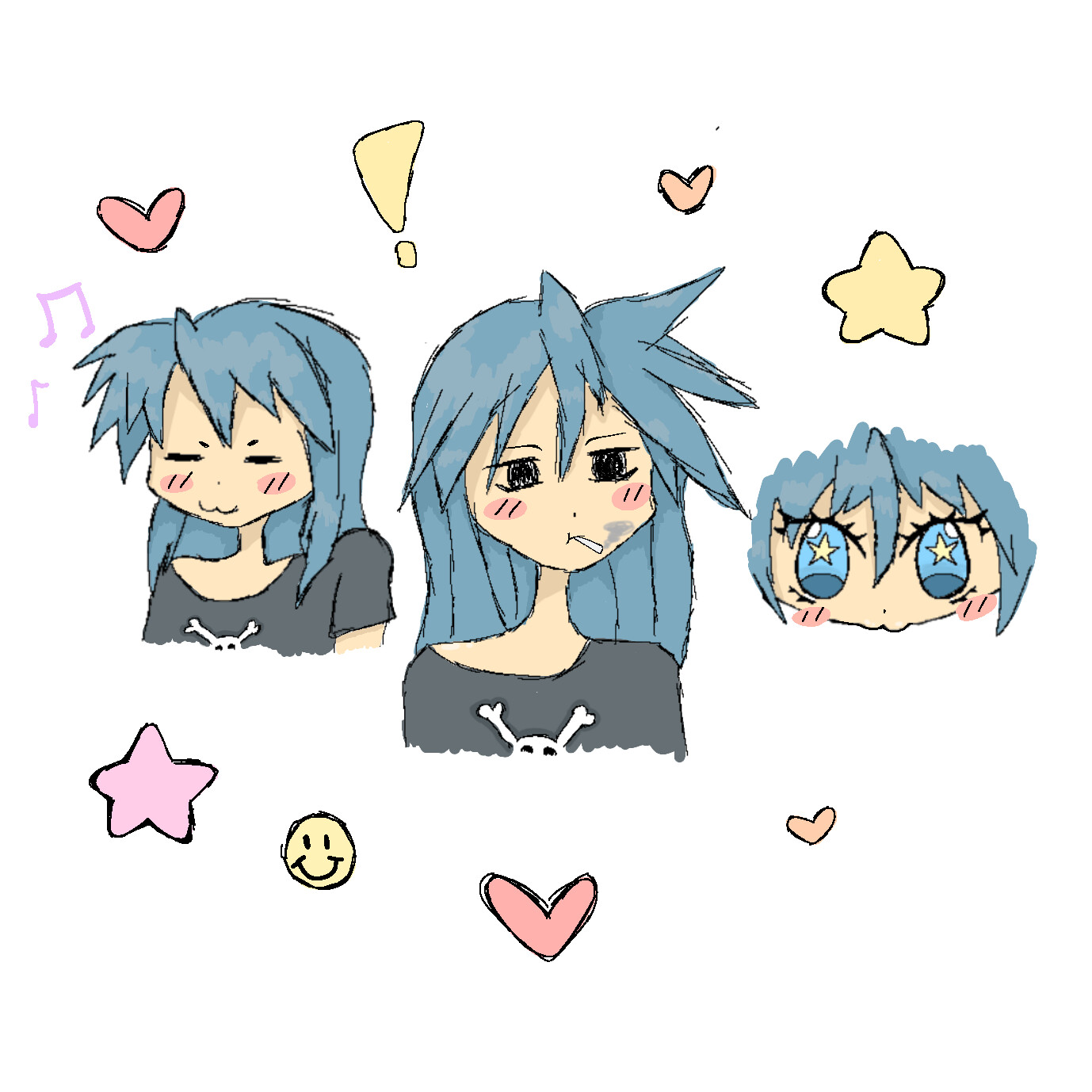 Lucky Star Konata Chibi