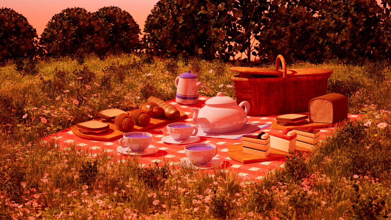 Maria Elizabeth - Sunset Picnic