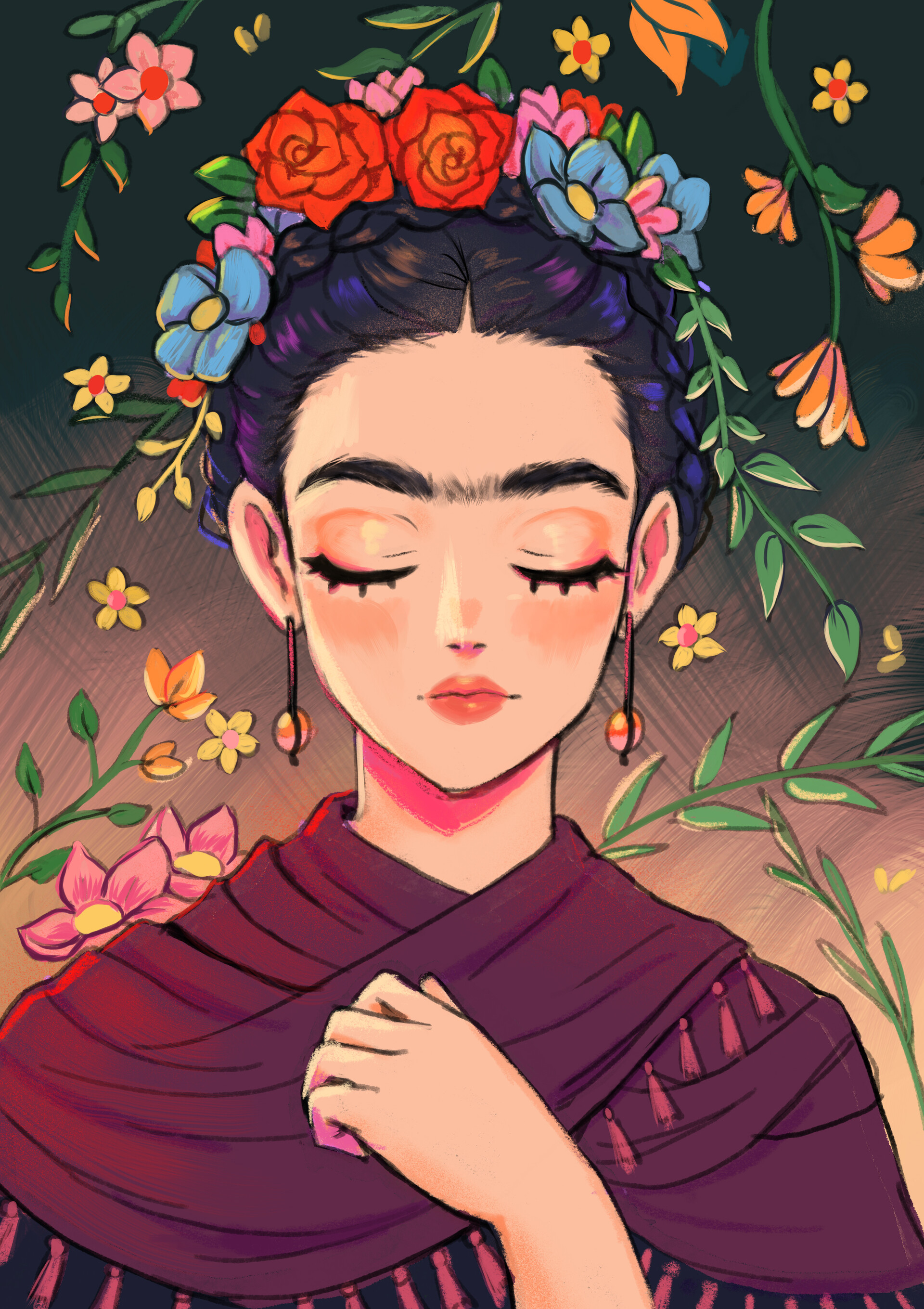 ArtStation - Frida Kahlo