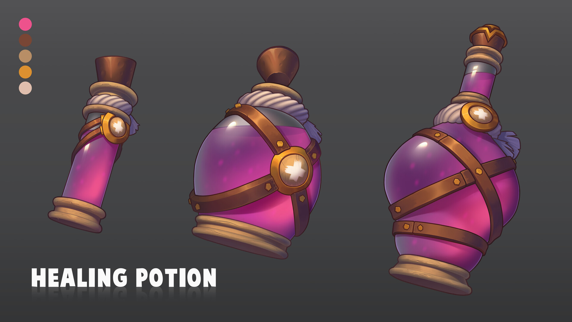 ArtStation - Healing potions