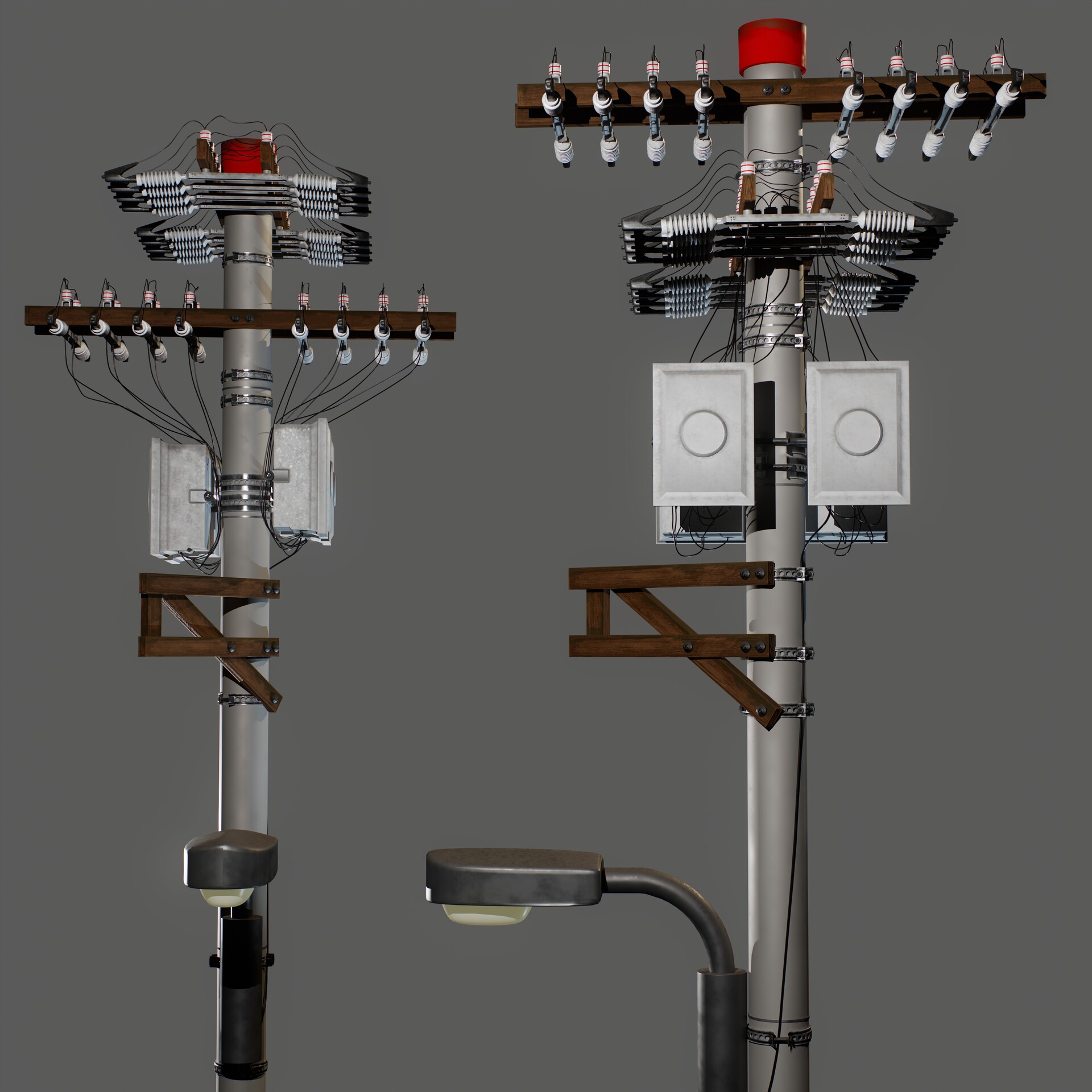 ArtStation - Utility Pole