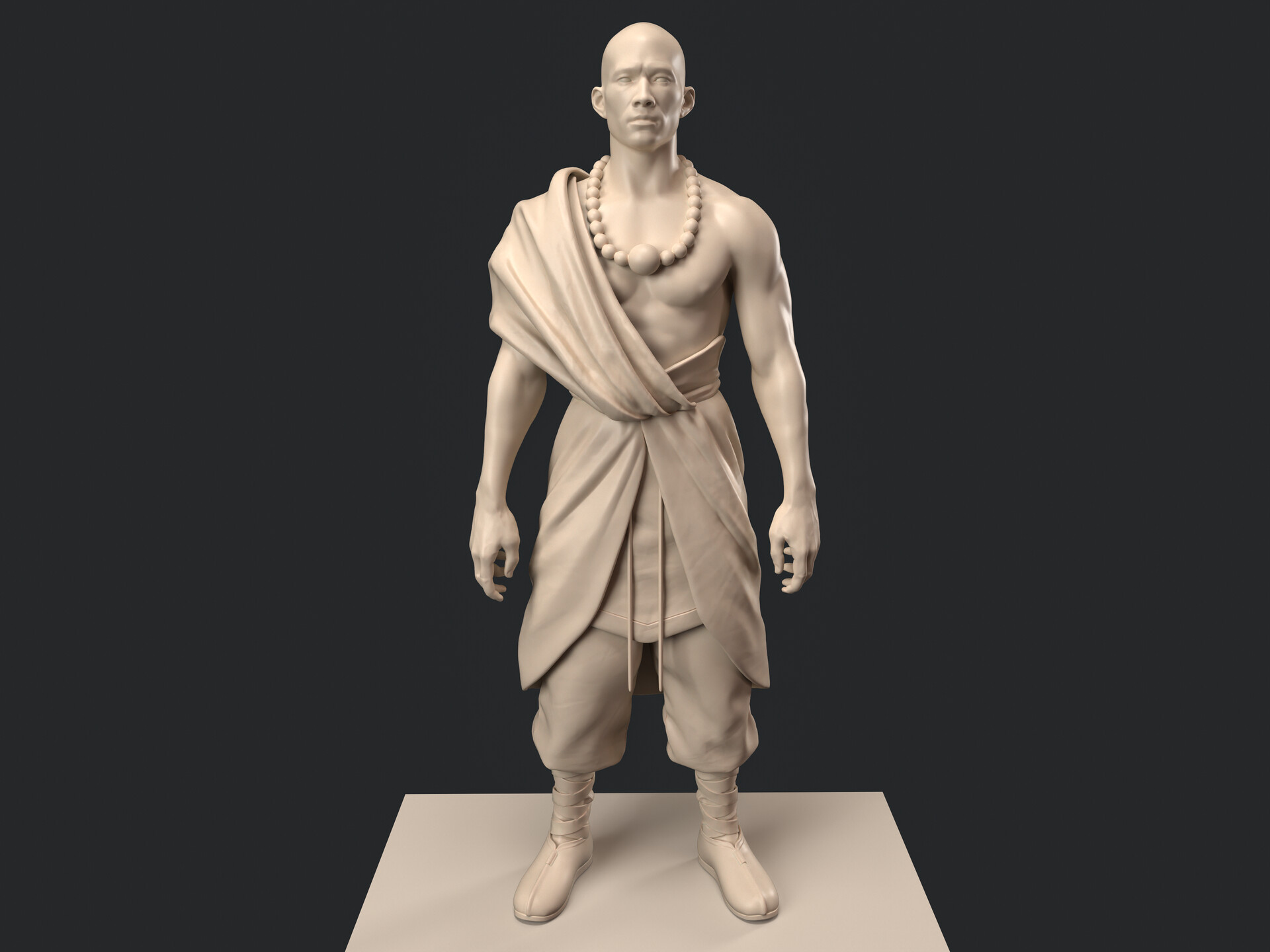 ArtStation - The Monk