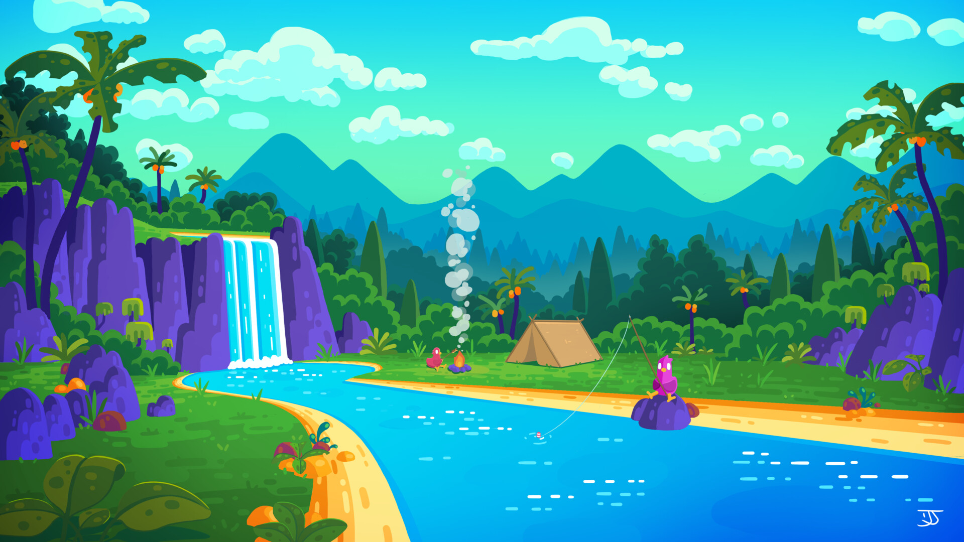 ArtStation - Fan Art "Kurzgesagt - In a nutshell" 02