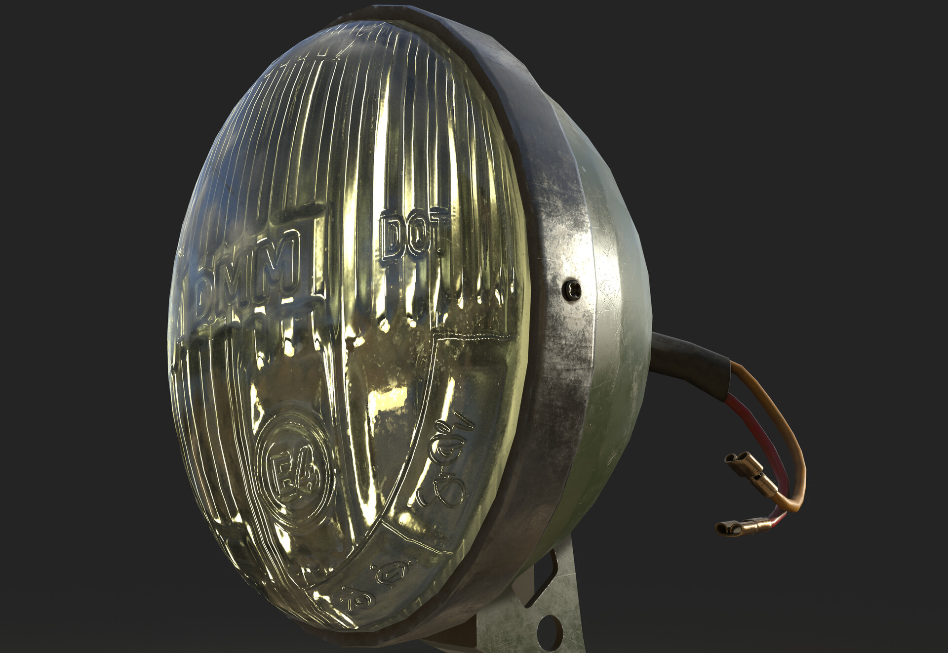 Headlight - Lamp - Download Free 3D model by HichamSvr [521e4ca ...