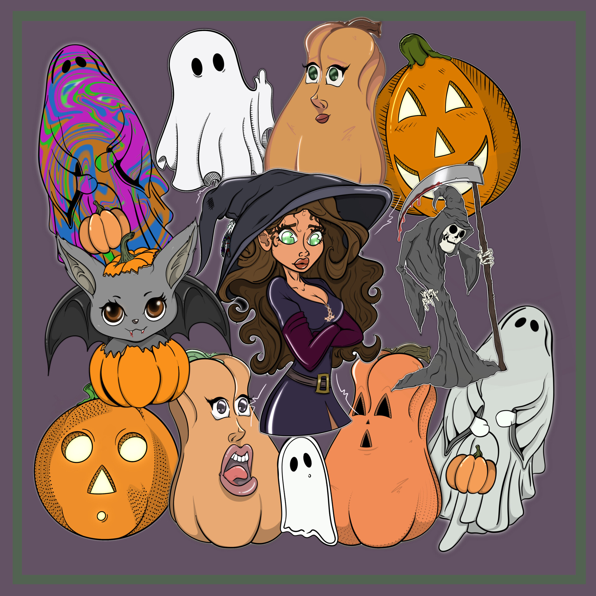 ArtStation - Fall characters