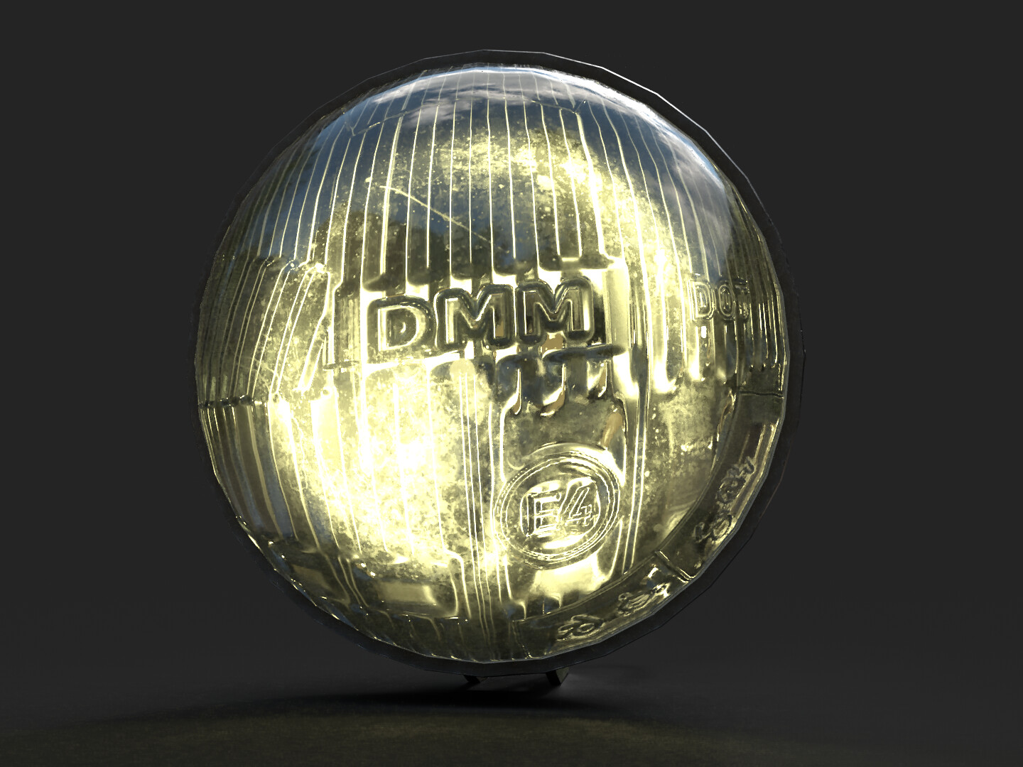 Headlight - Lamp - Download Free 3D model by HichamSvr [521e4ca ...
