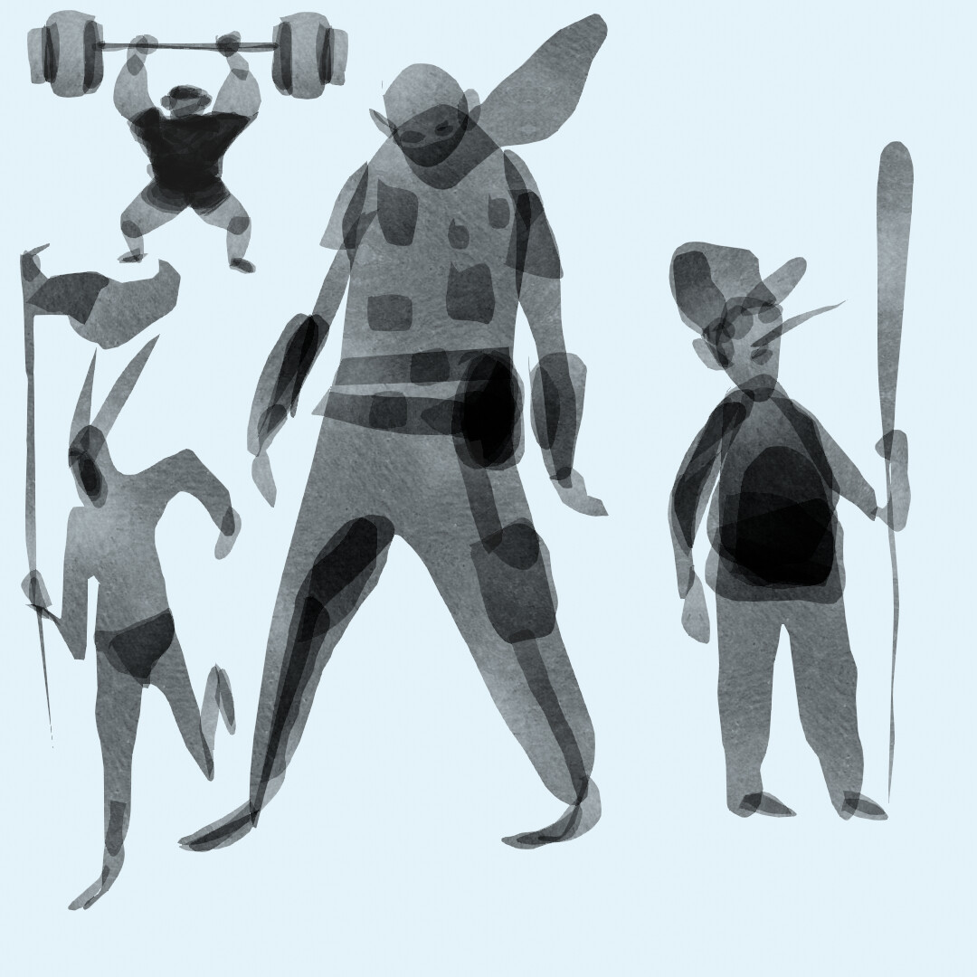 ArtStation - Grease Pencil Study