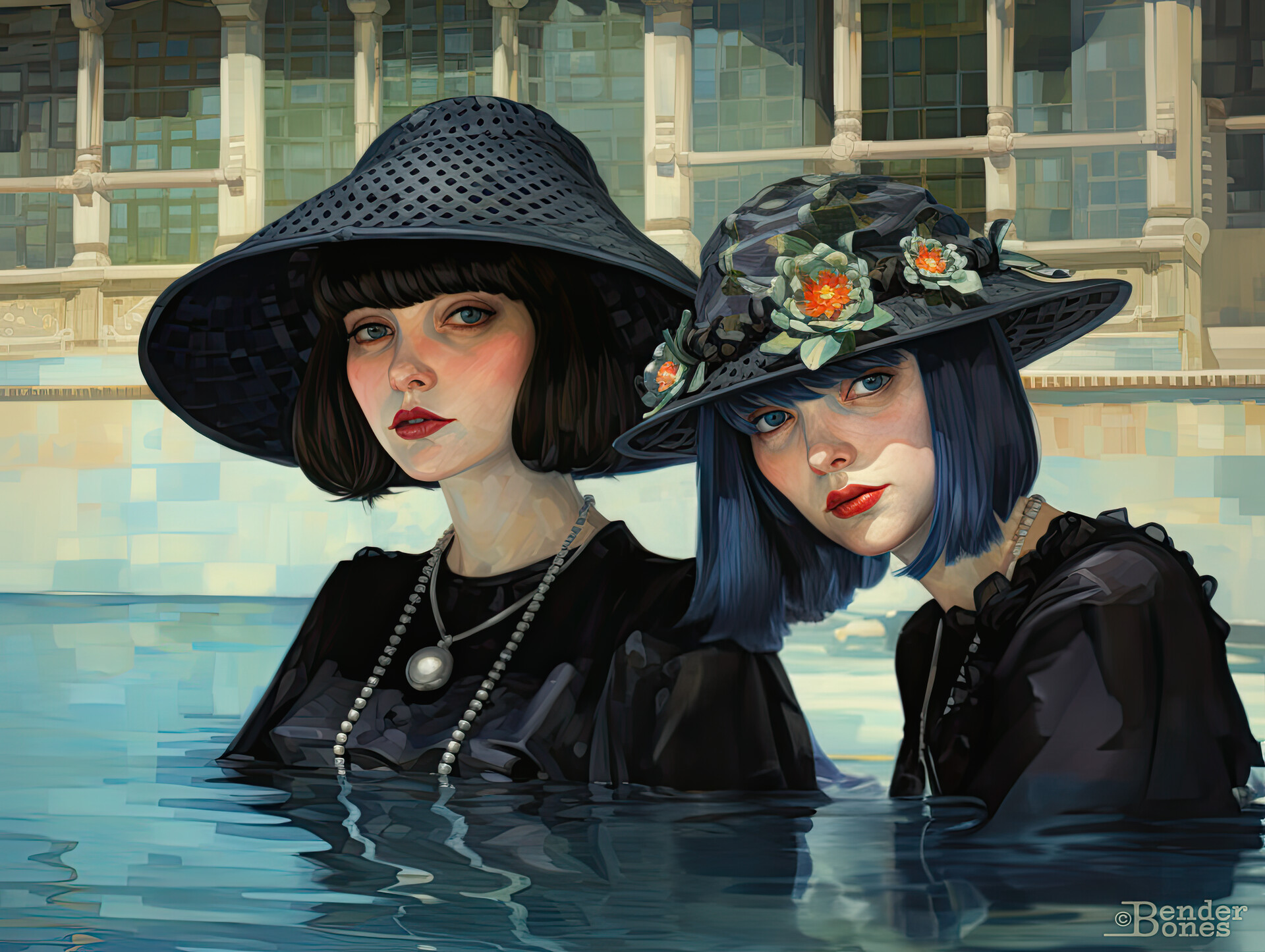 ArtStation - On a hot day