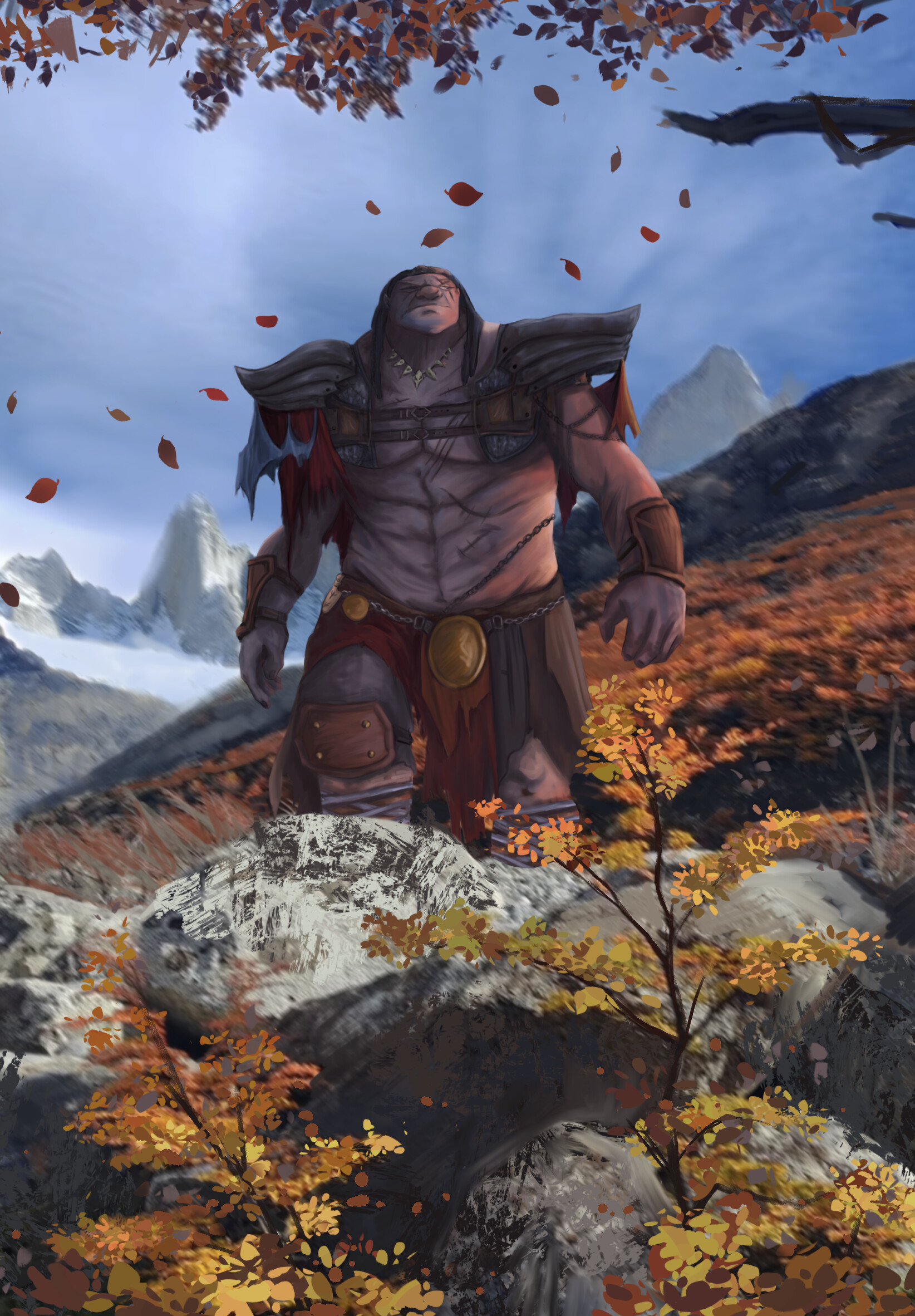 ArtStation - Ogre warrior