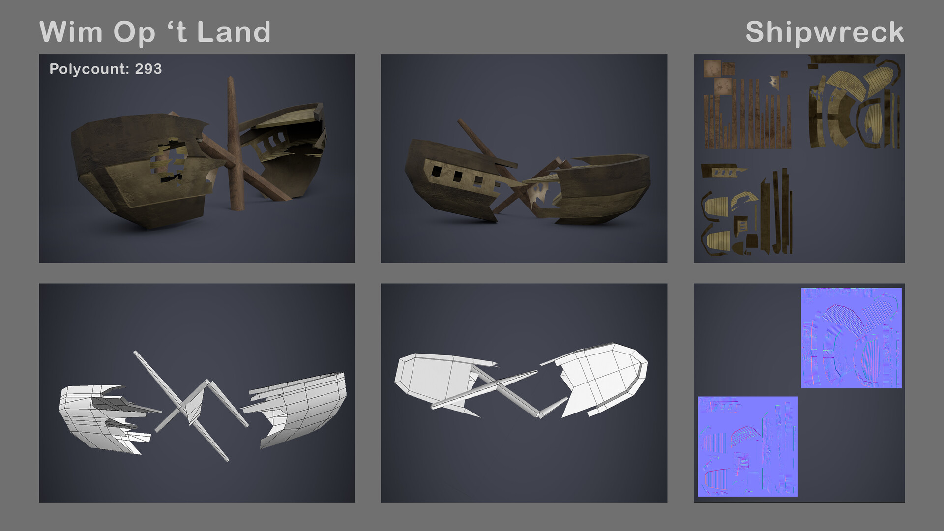 Wim Op 't Land - Marine Environment objects | Exam