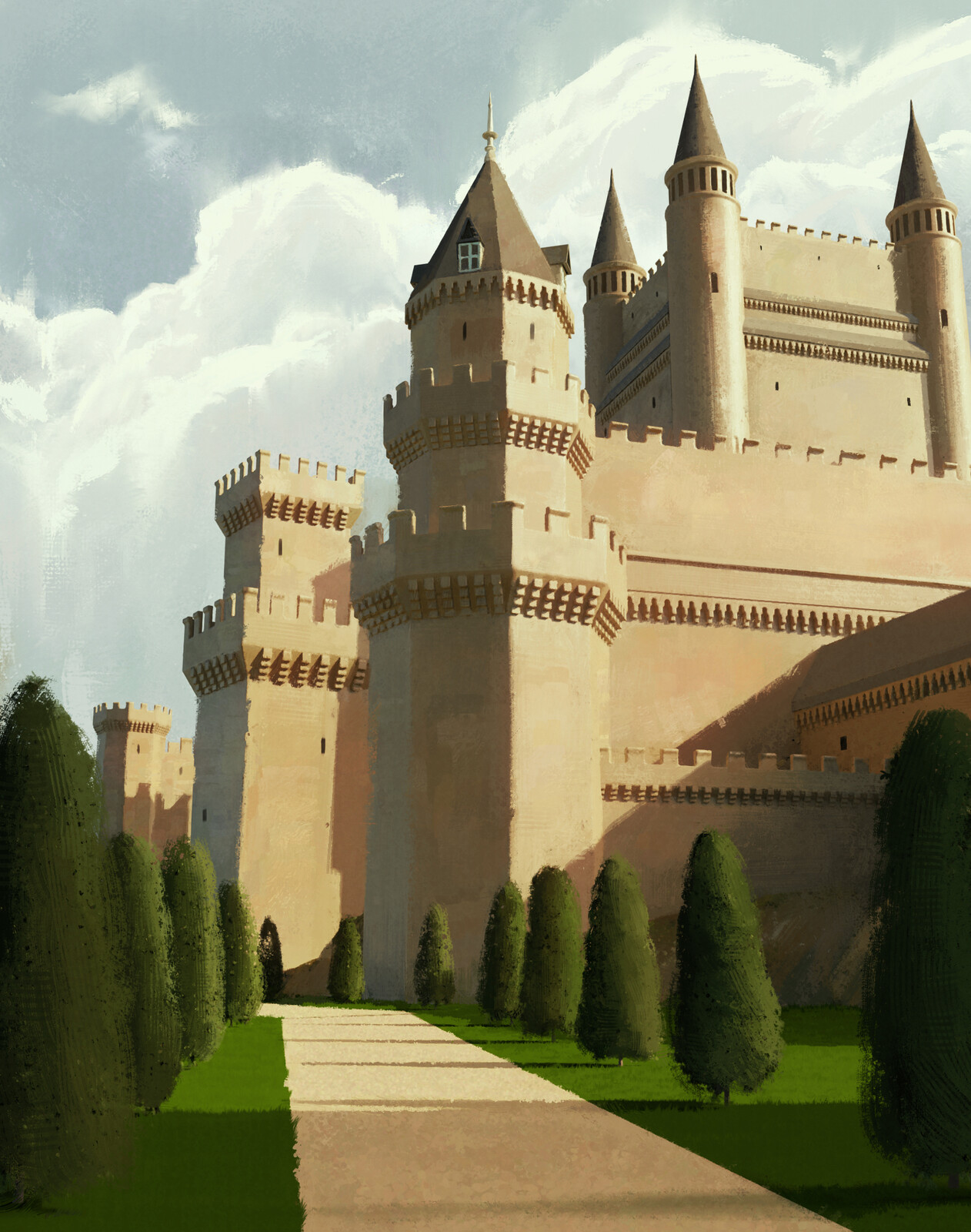 Sim Singh - Castle Sketches