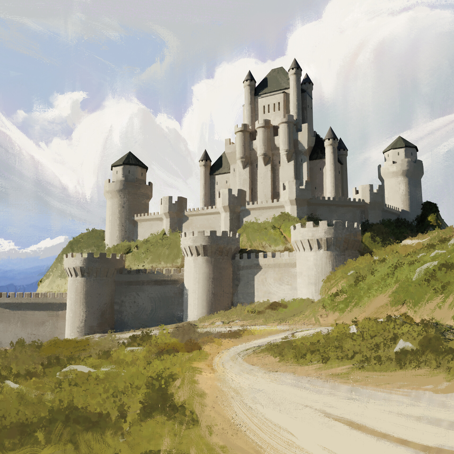 Sim Singh - Castle Sketches