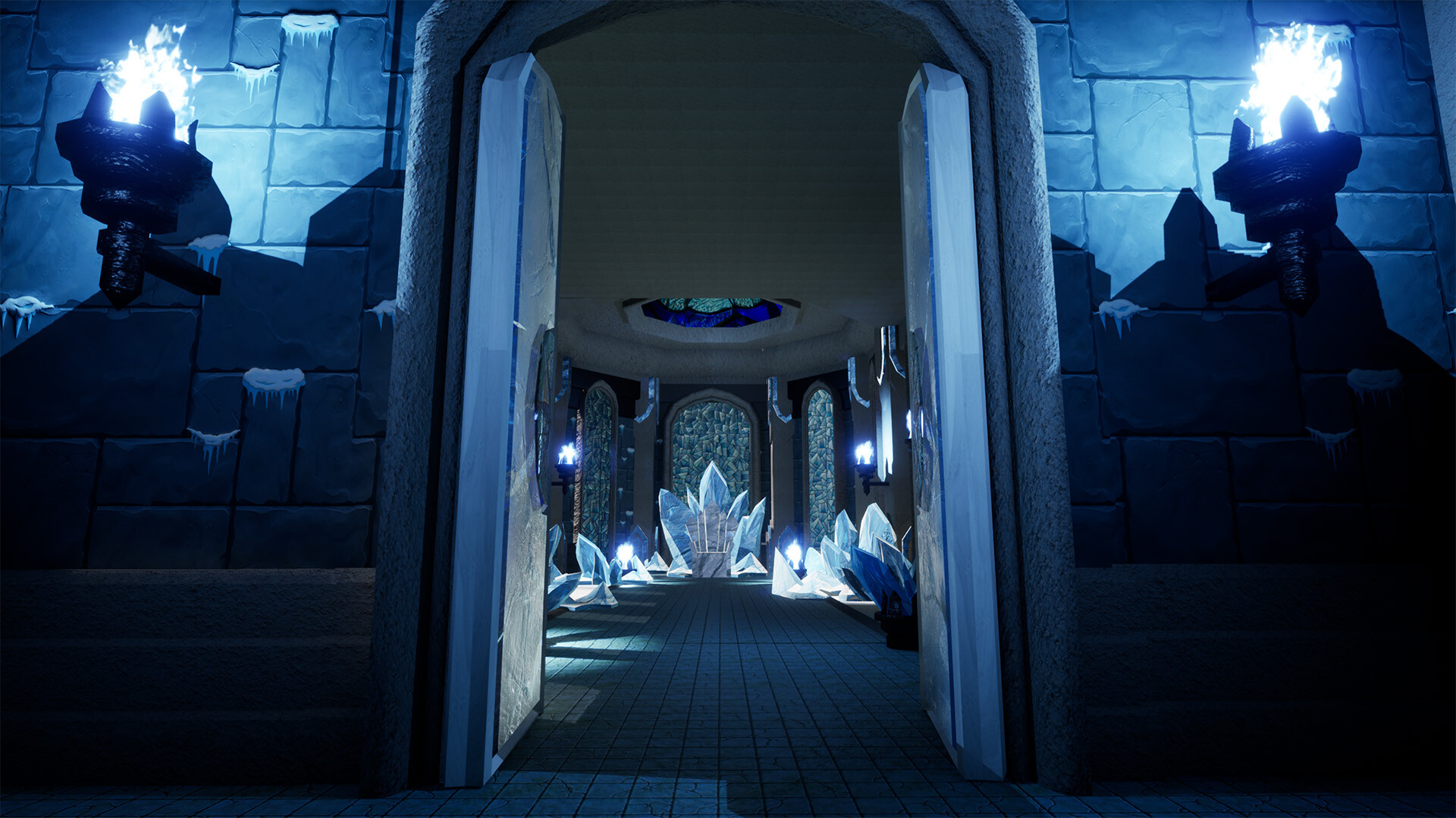 ArtStation - Ice Dungeon - Unreal Engine 5 Model