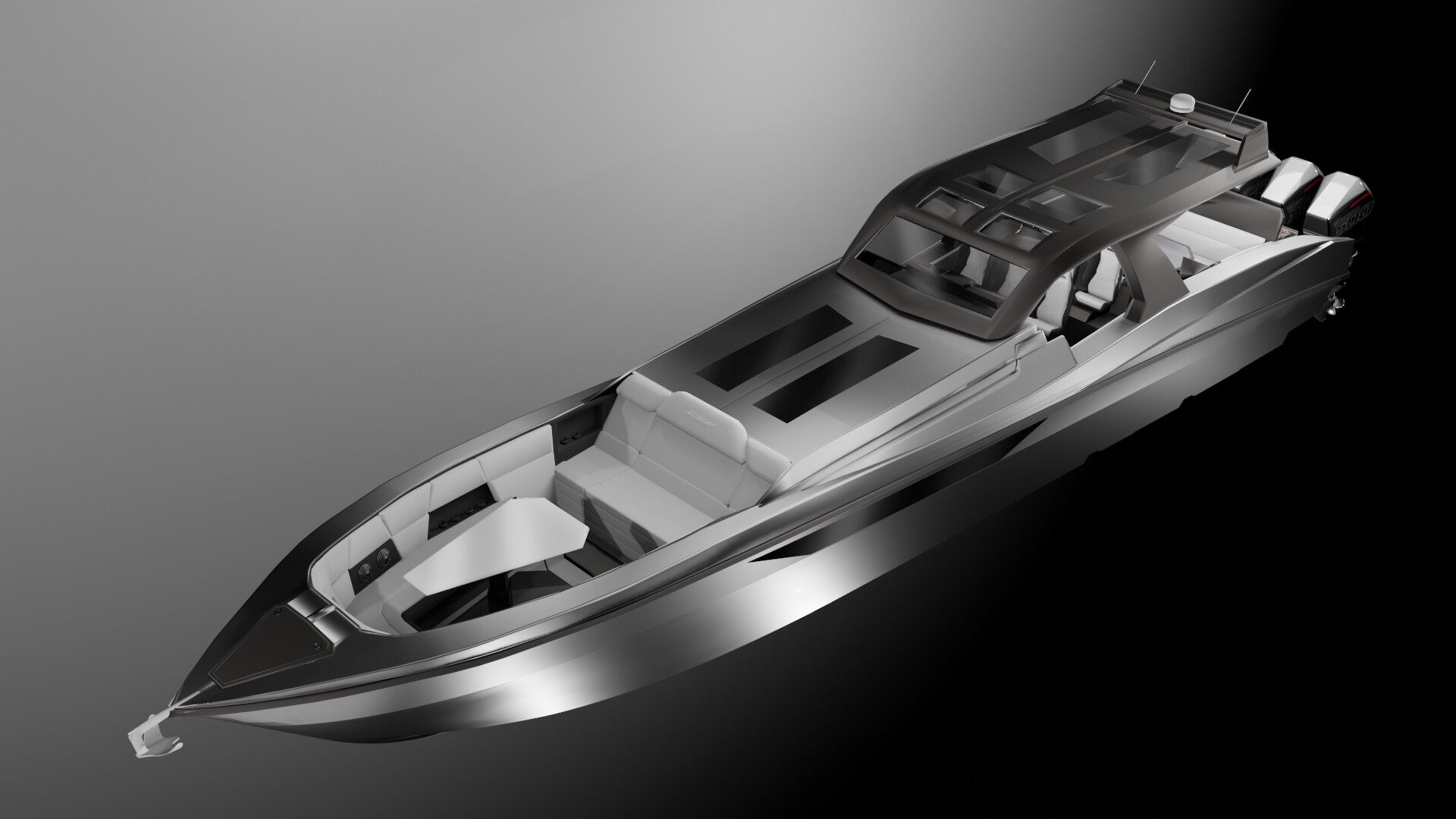 ArtStation - 53 Yacht - 4x 500r hp