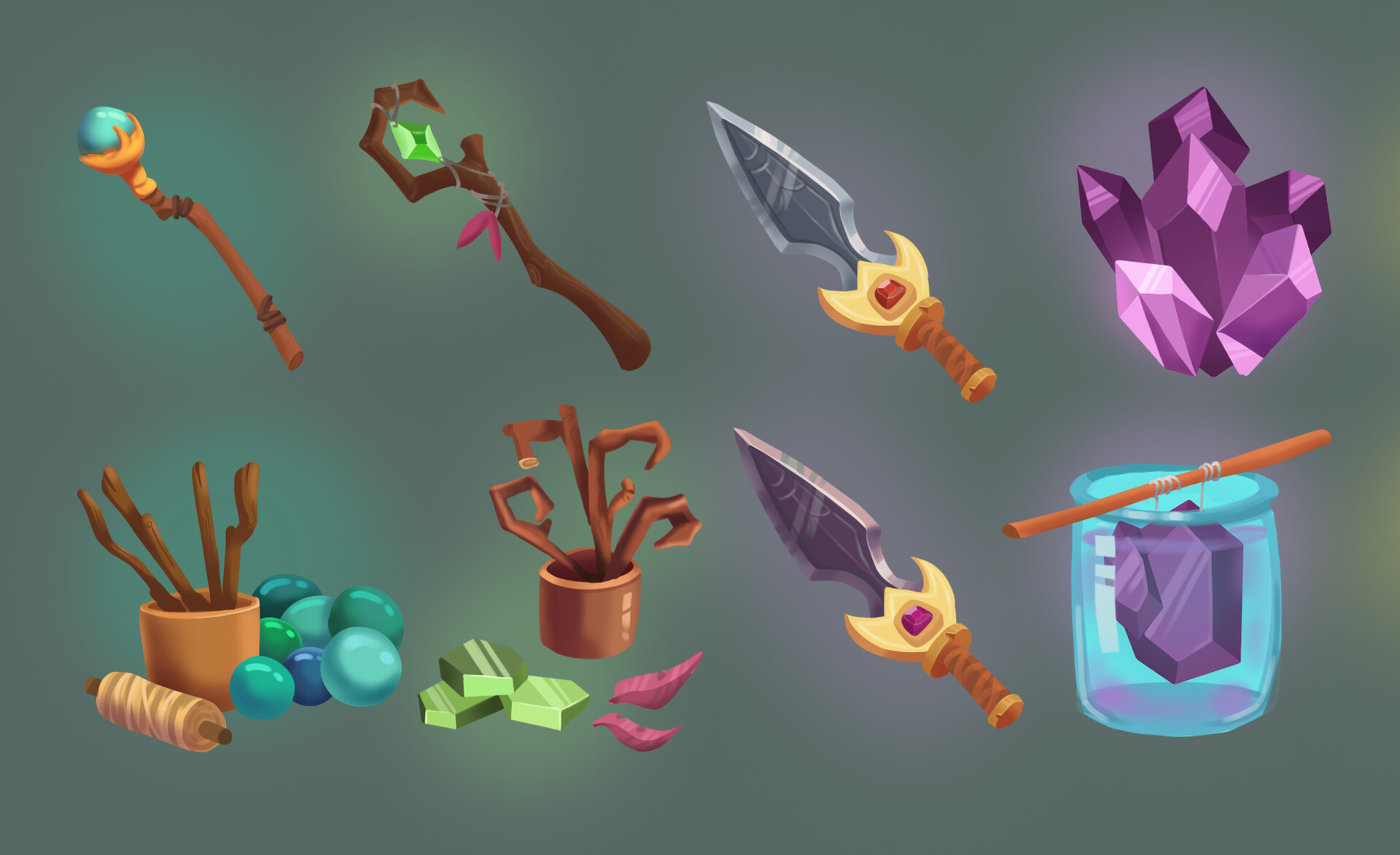 ArtStation - Fantasy props