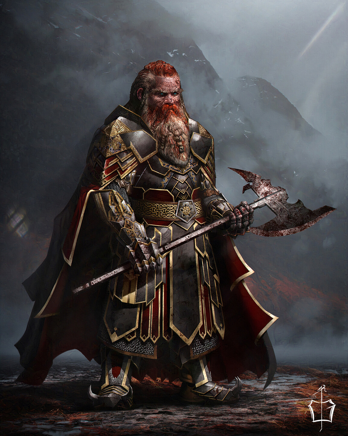 ArtStation - Dain Ironfoot -BFME:Reforged