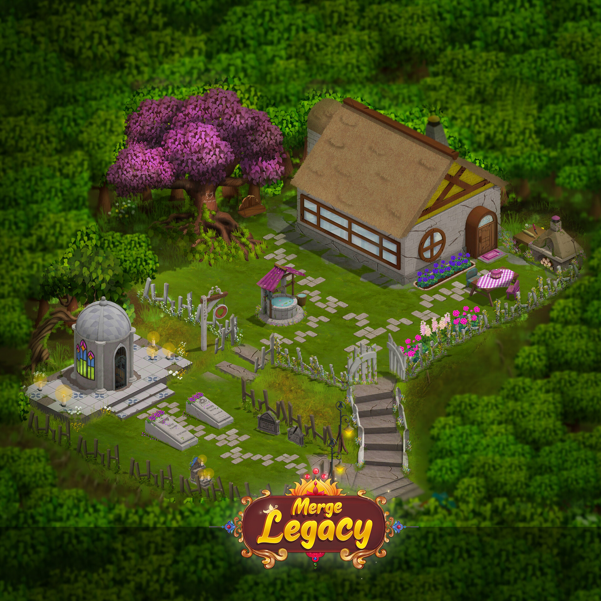 Bahar Atapour - Cemetry Game Assets