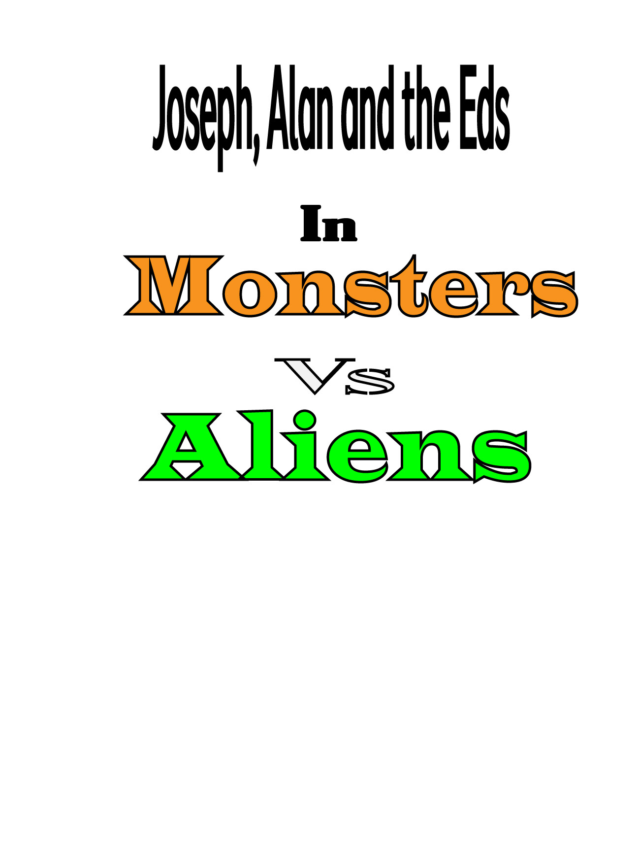 ArtStation - Monsters Vs Aliens title