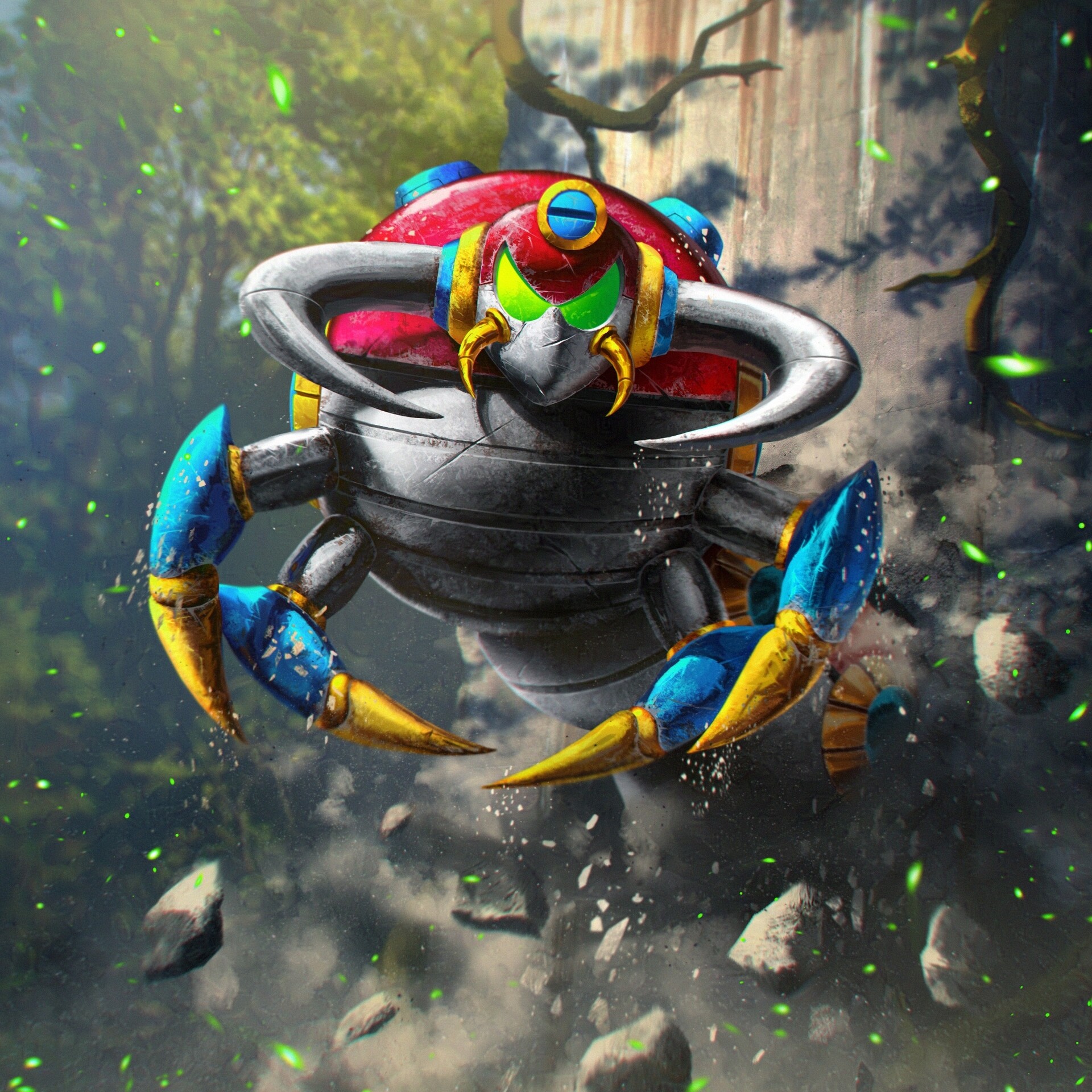 ArtStation - Worm Seeker -CAPCOM's Teppen