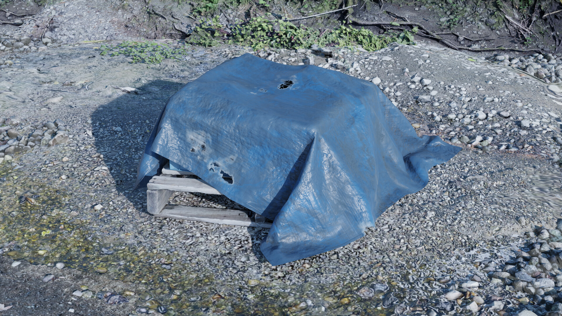 Game Ready Tarp Material in Substance Designer by Wezley Mitchell ...