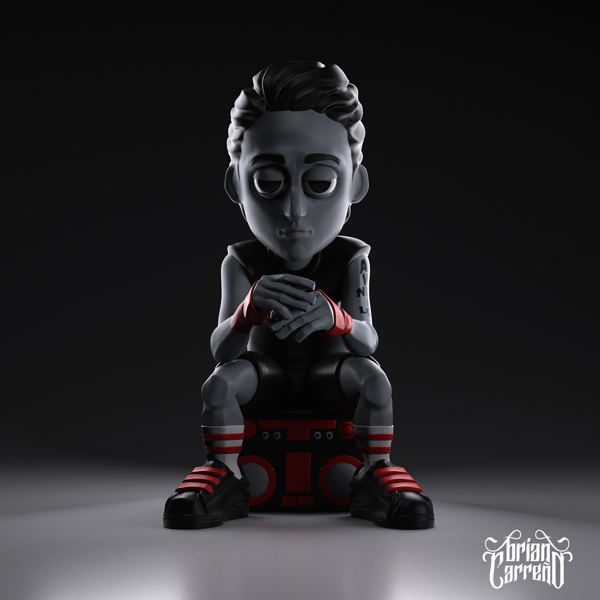 ArtStation - Canserbero Art Toy