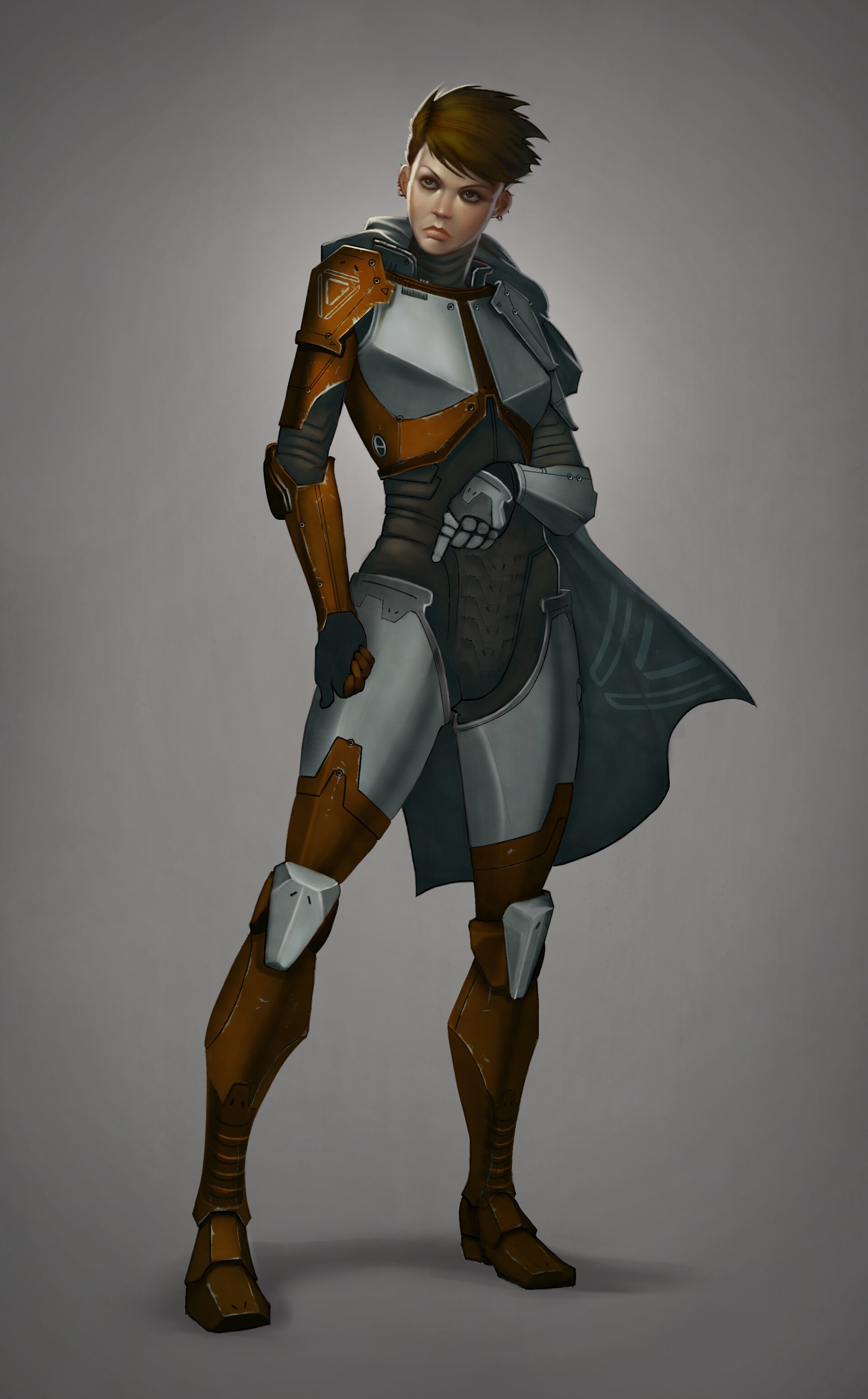 ArtStation - Female Space Hero