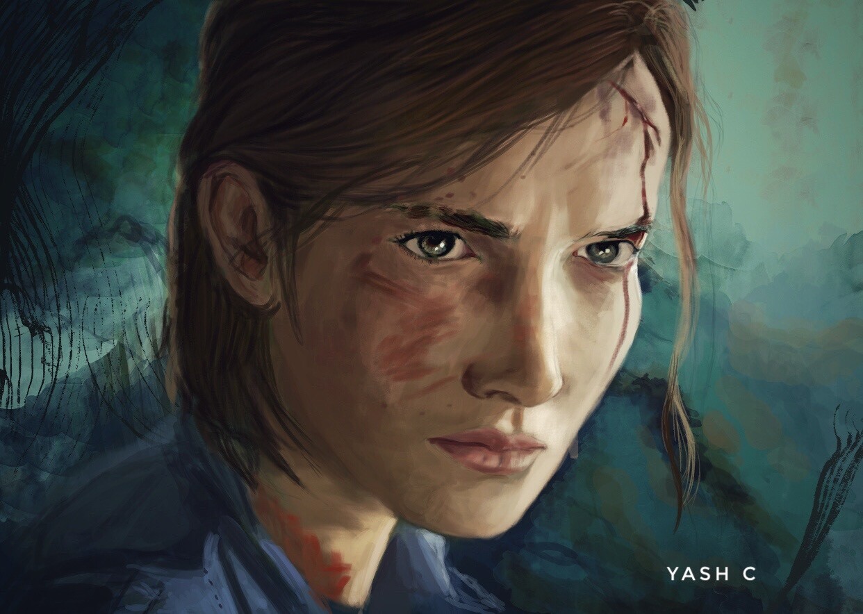 ArtStation - Ellie - TLOU 2
