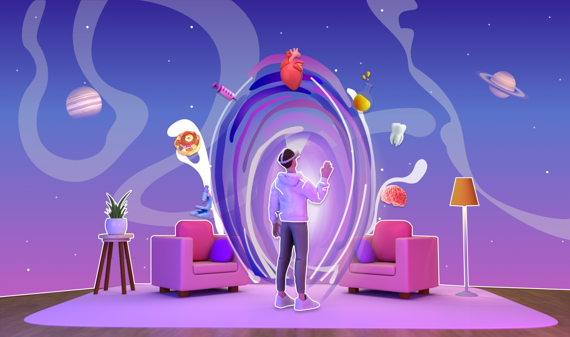 ArtStation - VR poster