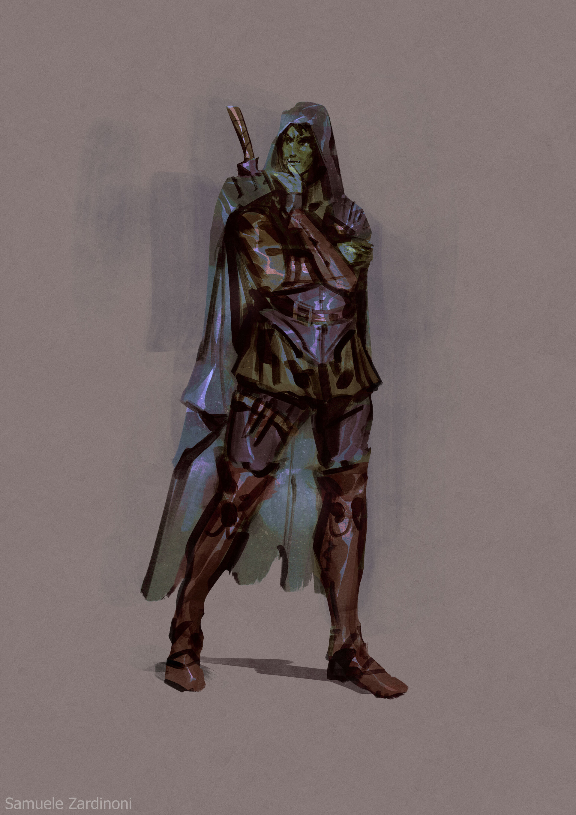 half orc rogue
