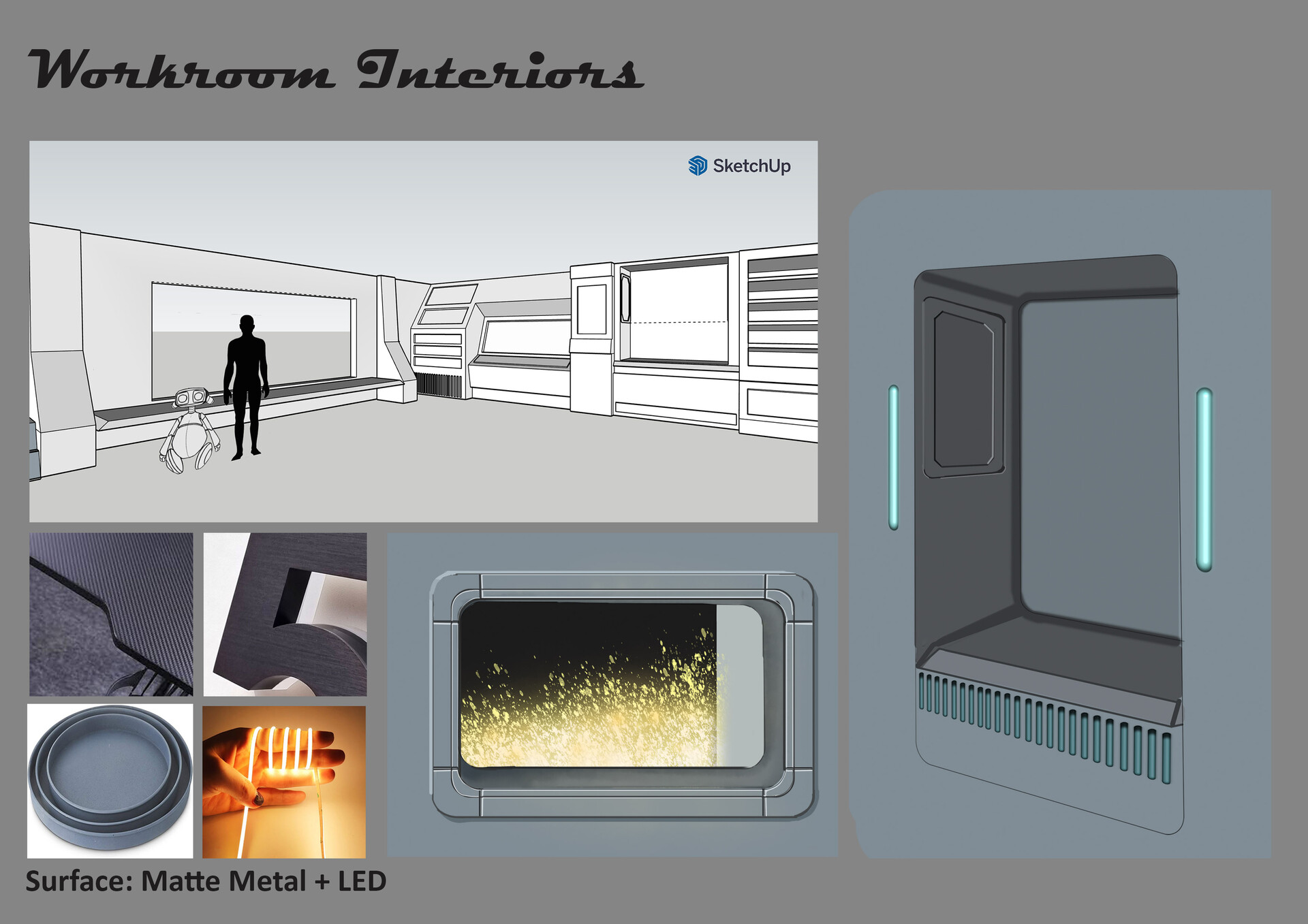 ArtStation - 'Alone' Workroom Exploration - UTS Animal Logic Academy Project