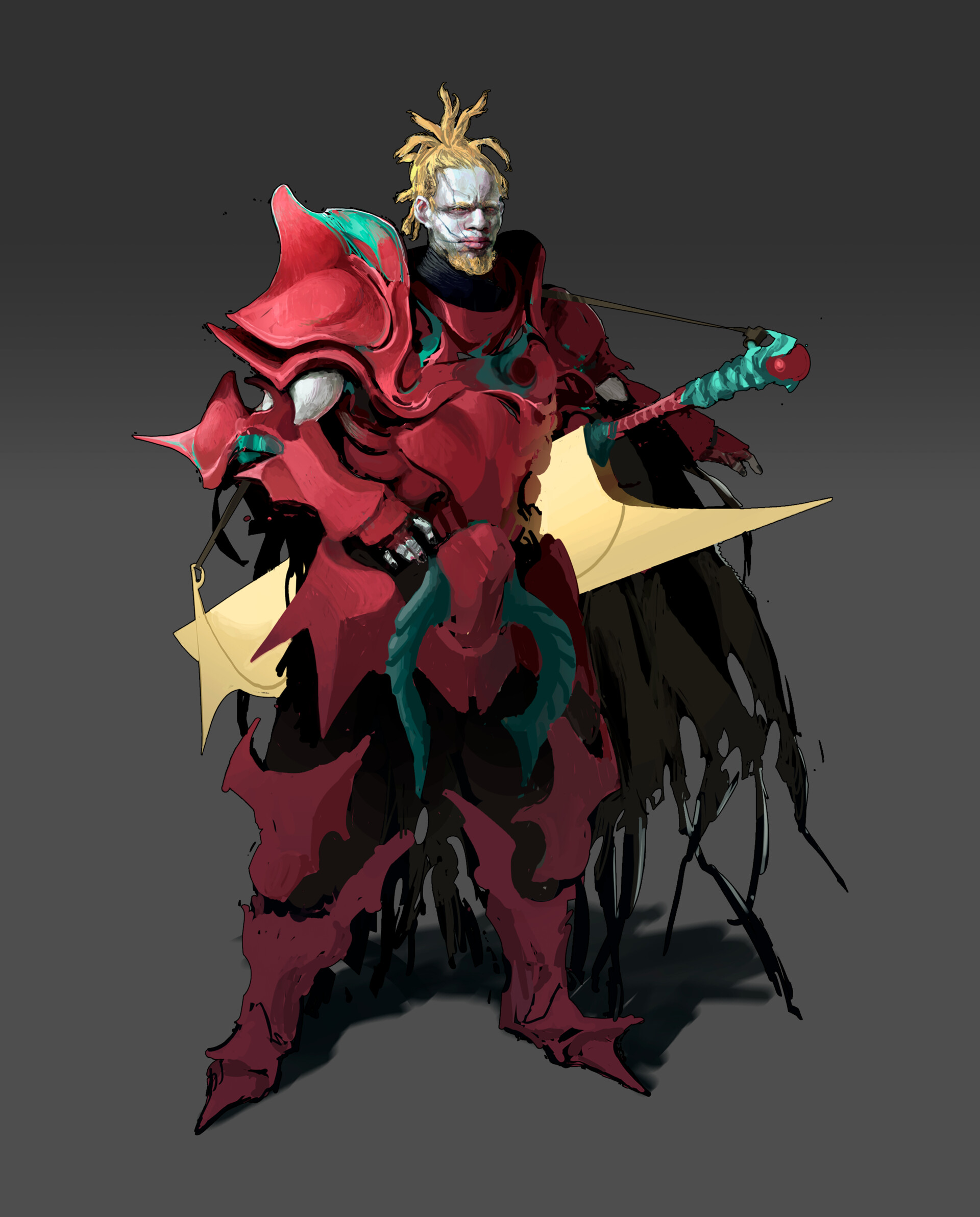 ArtStation - Crimson Knight