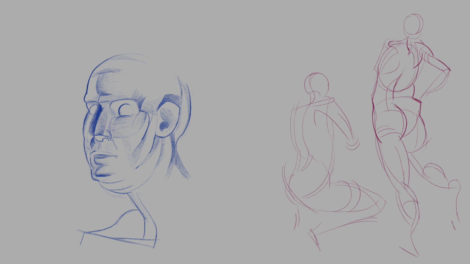 ArtStation - Pages 13 to 22 from Michael Hampton: Figure drawing