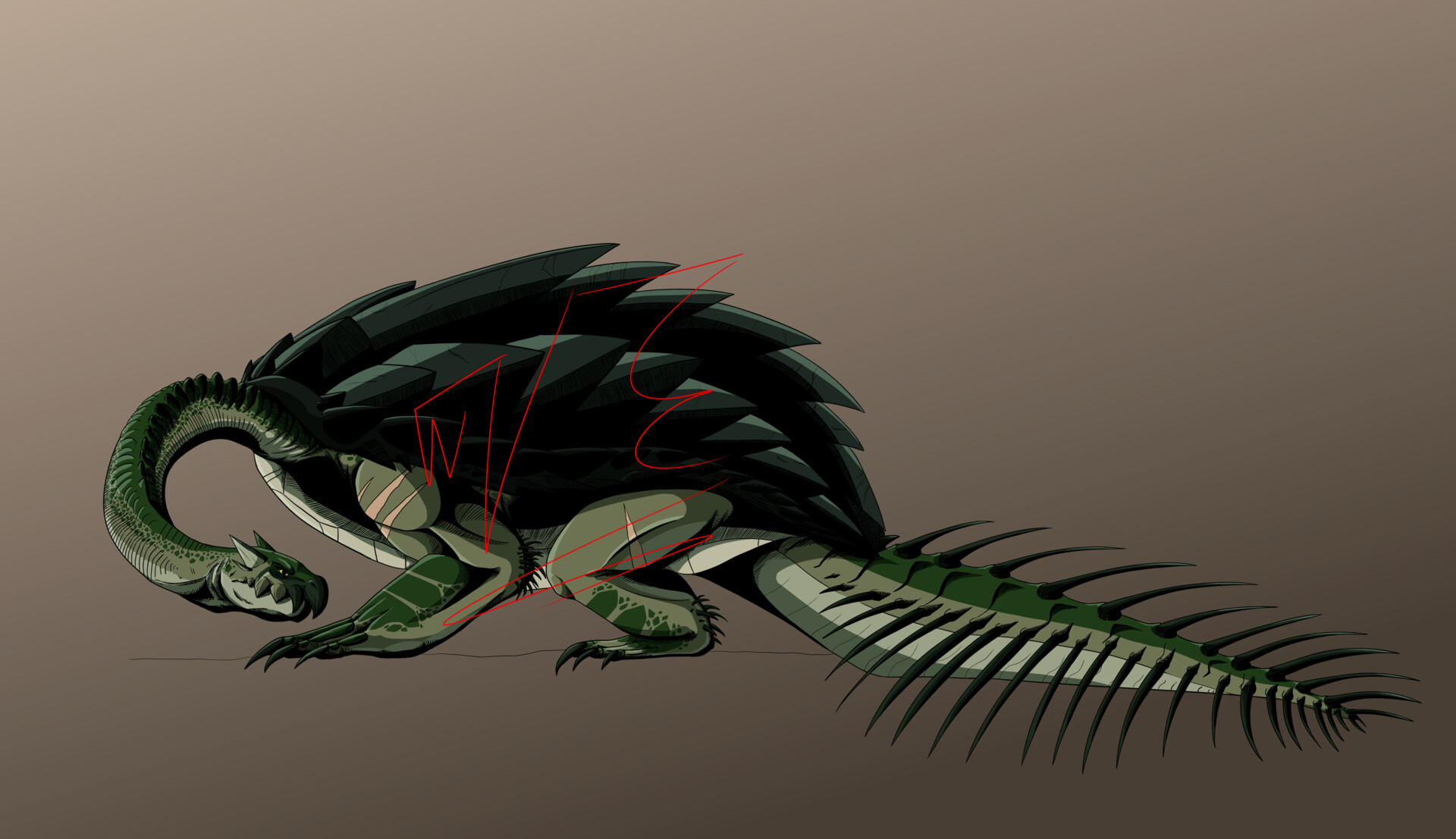 ArtStation - Lamprey Snapping Turtle